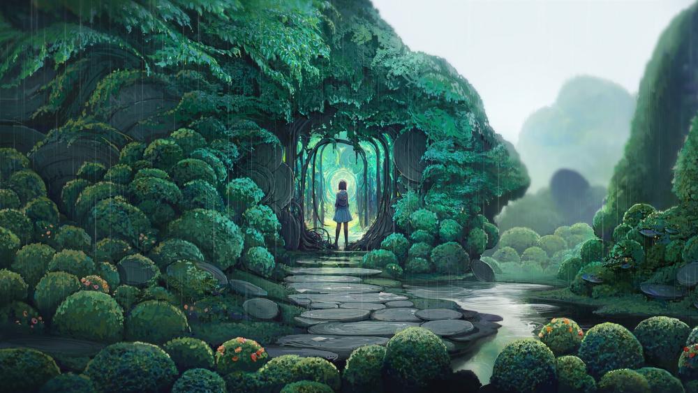 Forest portal - backiee