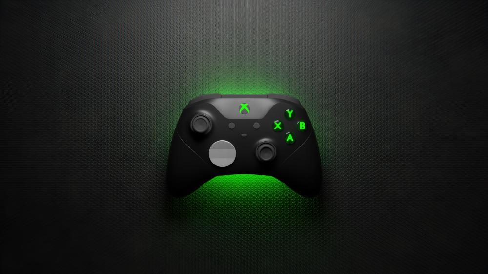 Xbox Controller in Neon Glow - backiee