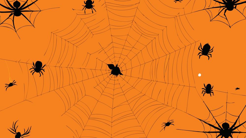 Halloween Night Web of Mystery - backiee