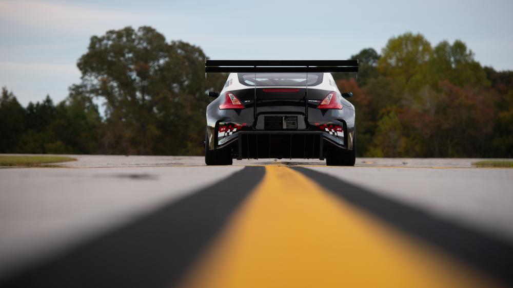 Nissan 370Z on Track: Power and Precision in 8K - backiee