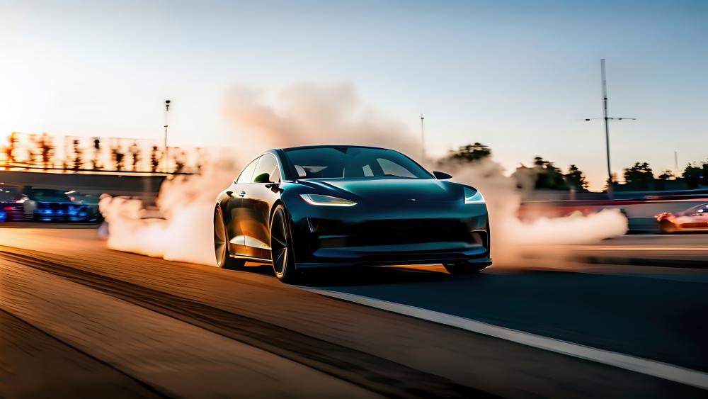 Tesla Plaid - backiee