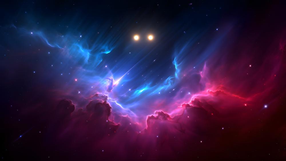 Deep Space Binary Stars - backiee