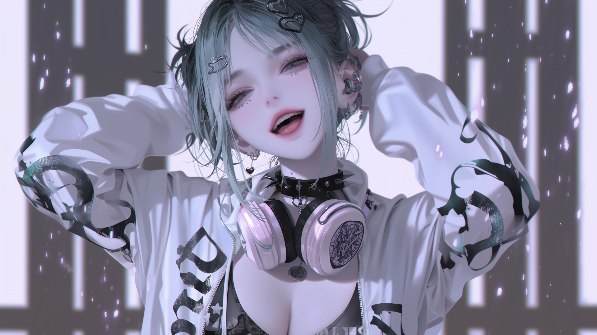 Anime Vibes Energetic Beats and Style - backiee
