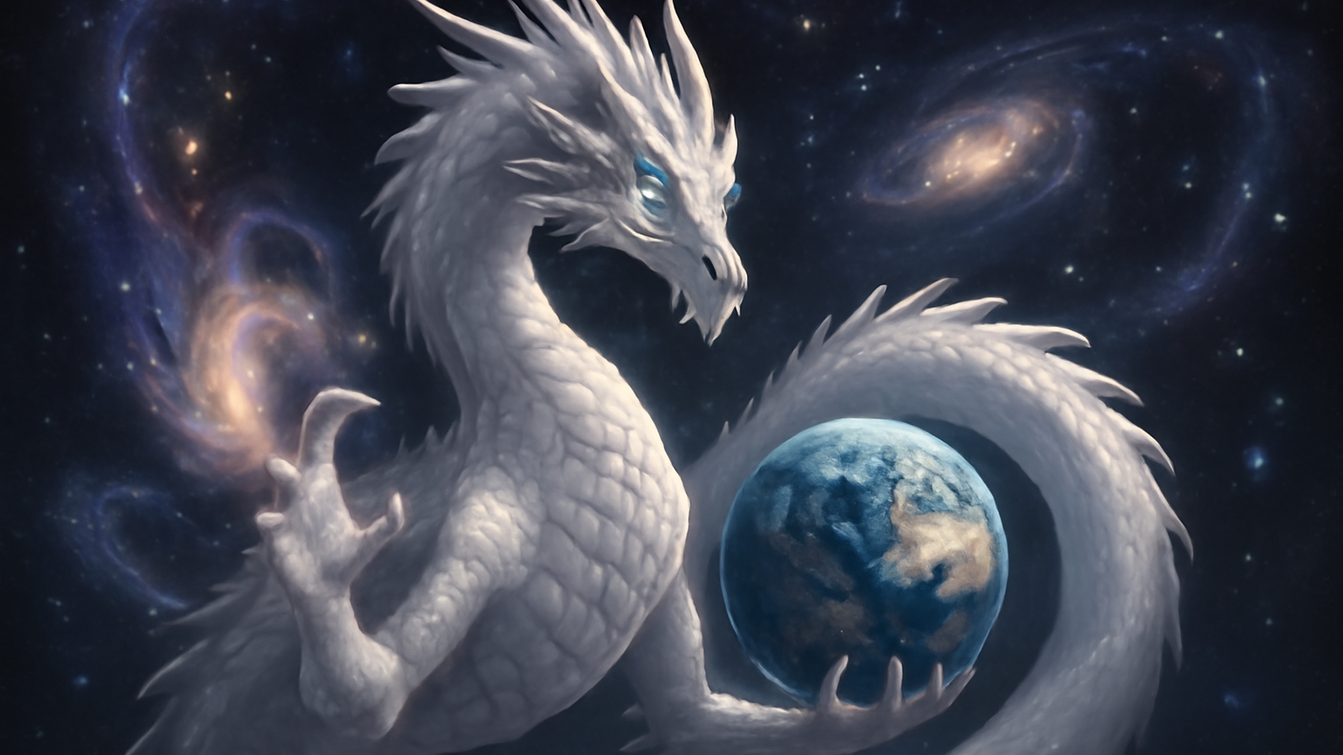 Mystical Dragon Guardians of the Cosmos - backiee
