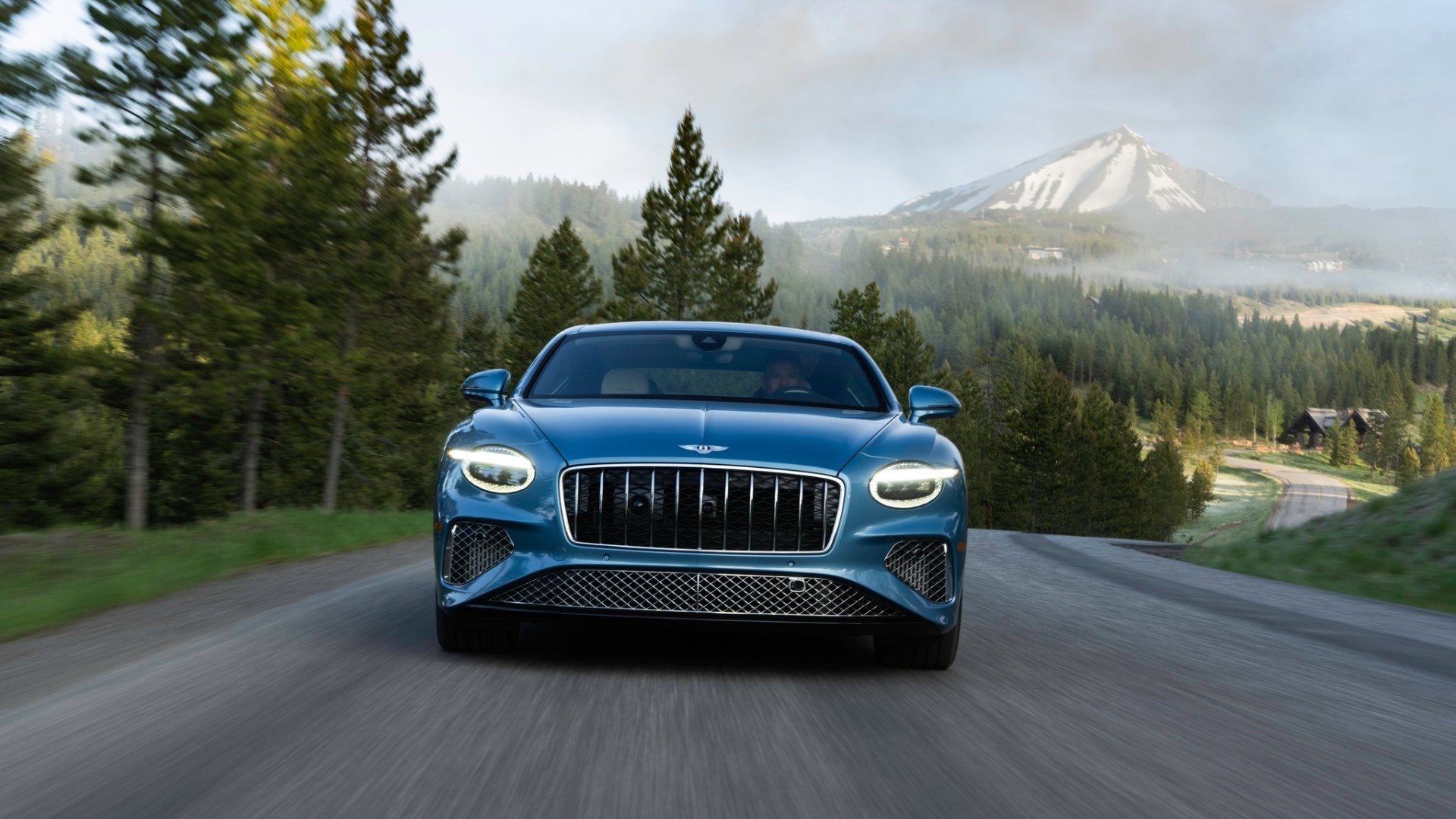 Elegant Power on Scenic Roads - backiee