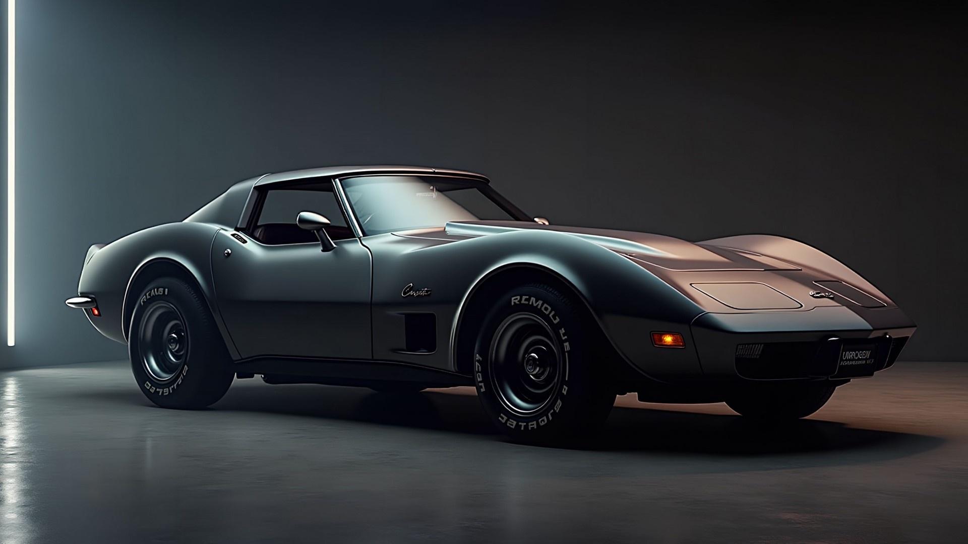 AI Corvette C3 - backiee