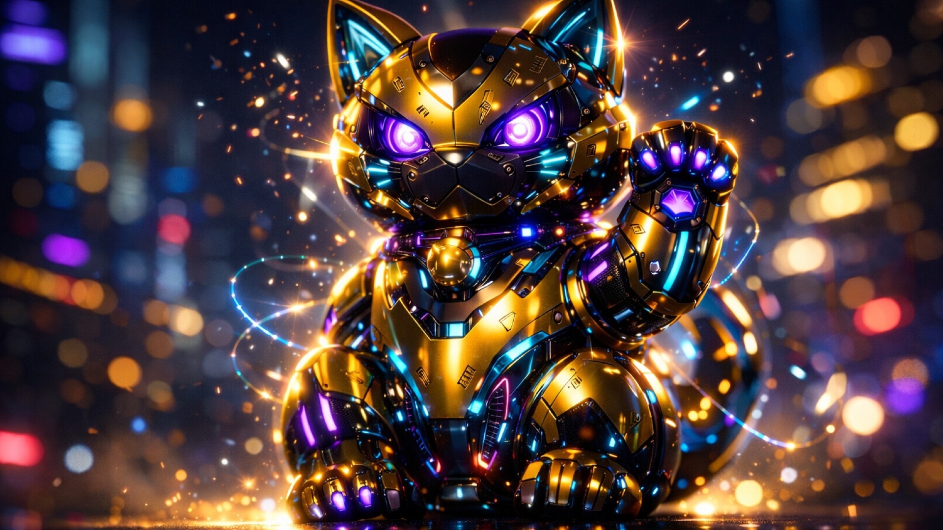 Ultra-Detailed Anime Cyberpunk Wallpaper (4K UHD) - backiee