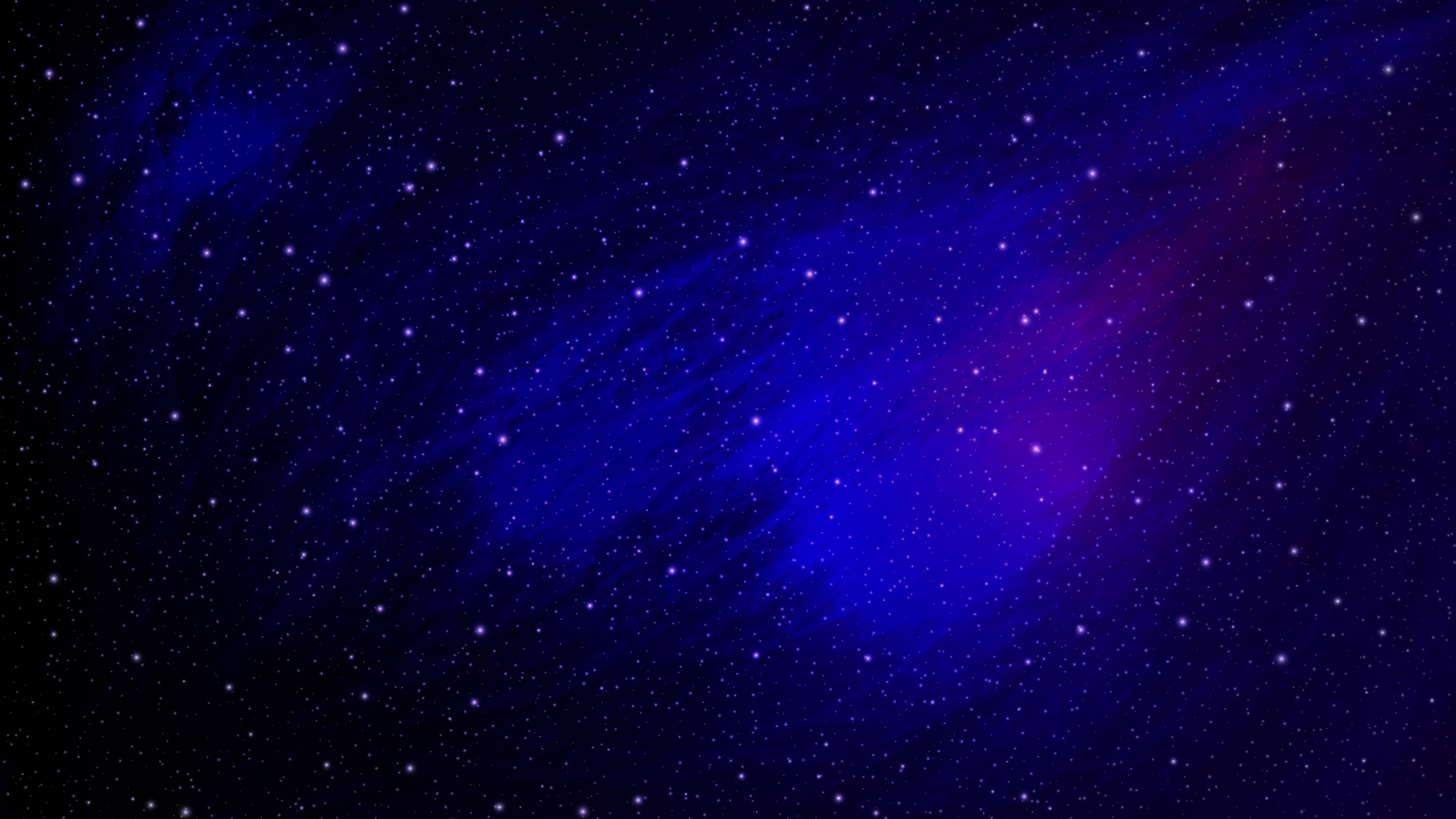 Blue Cosmic Nightfall in 4K - backiee