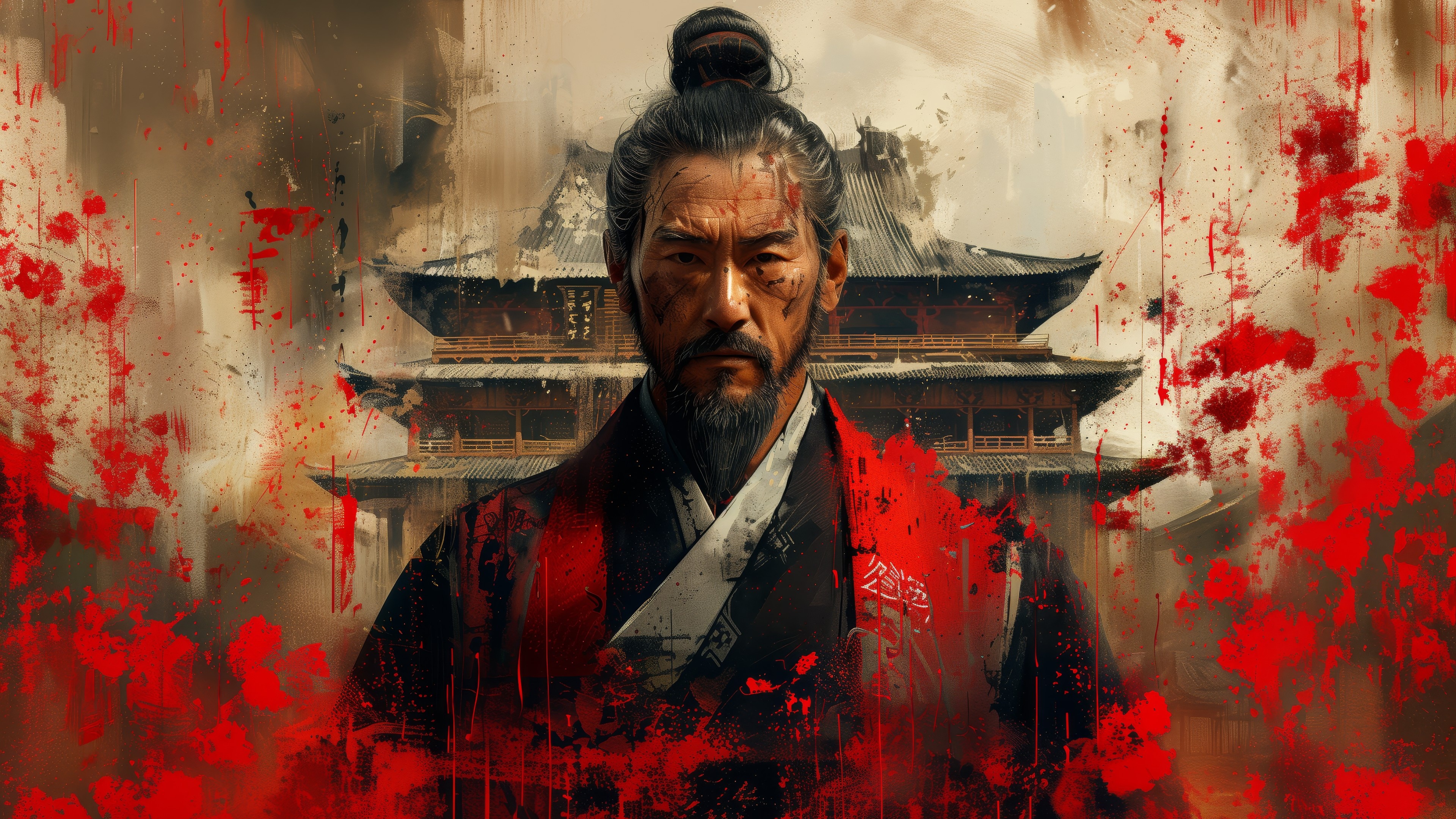 Mysterious Emperor in Oriental Splendor - backiee