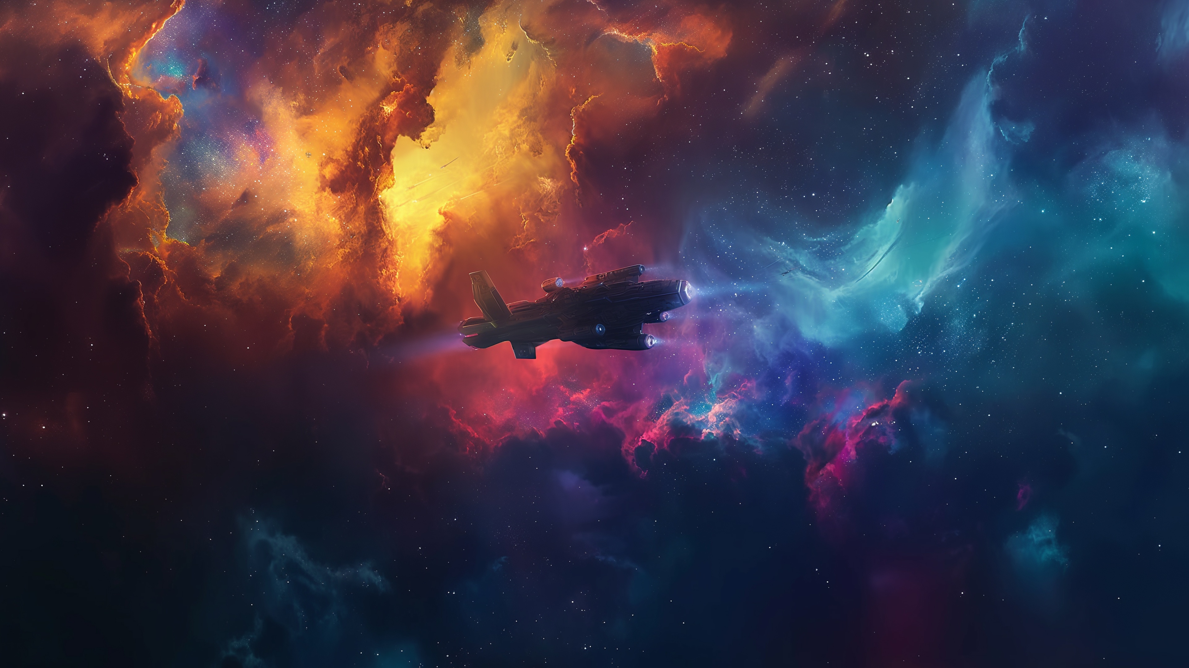 Space Odyssey Beyond the Stars - backiee