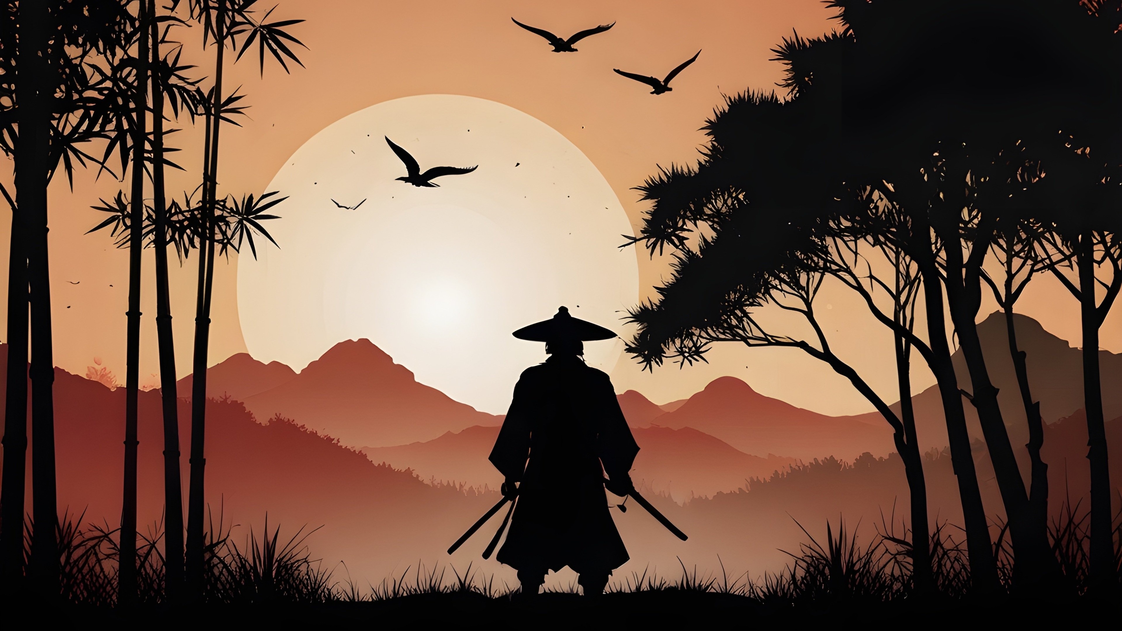 Warrior of the Rising Sun - backiee