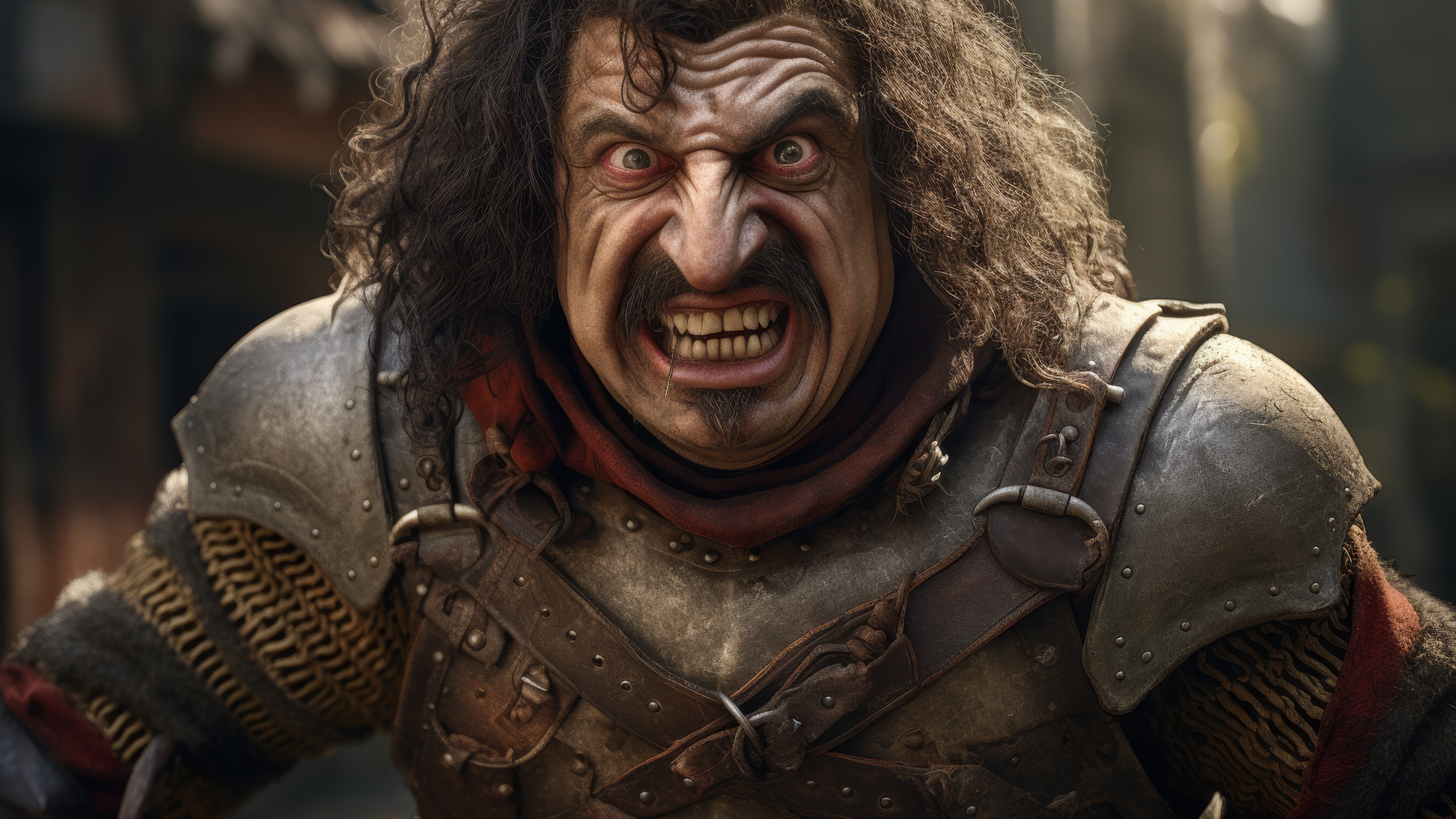 Knight in Hilarious Rage Mode - backiee