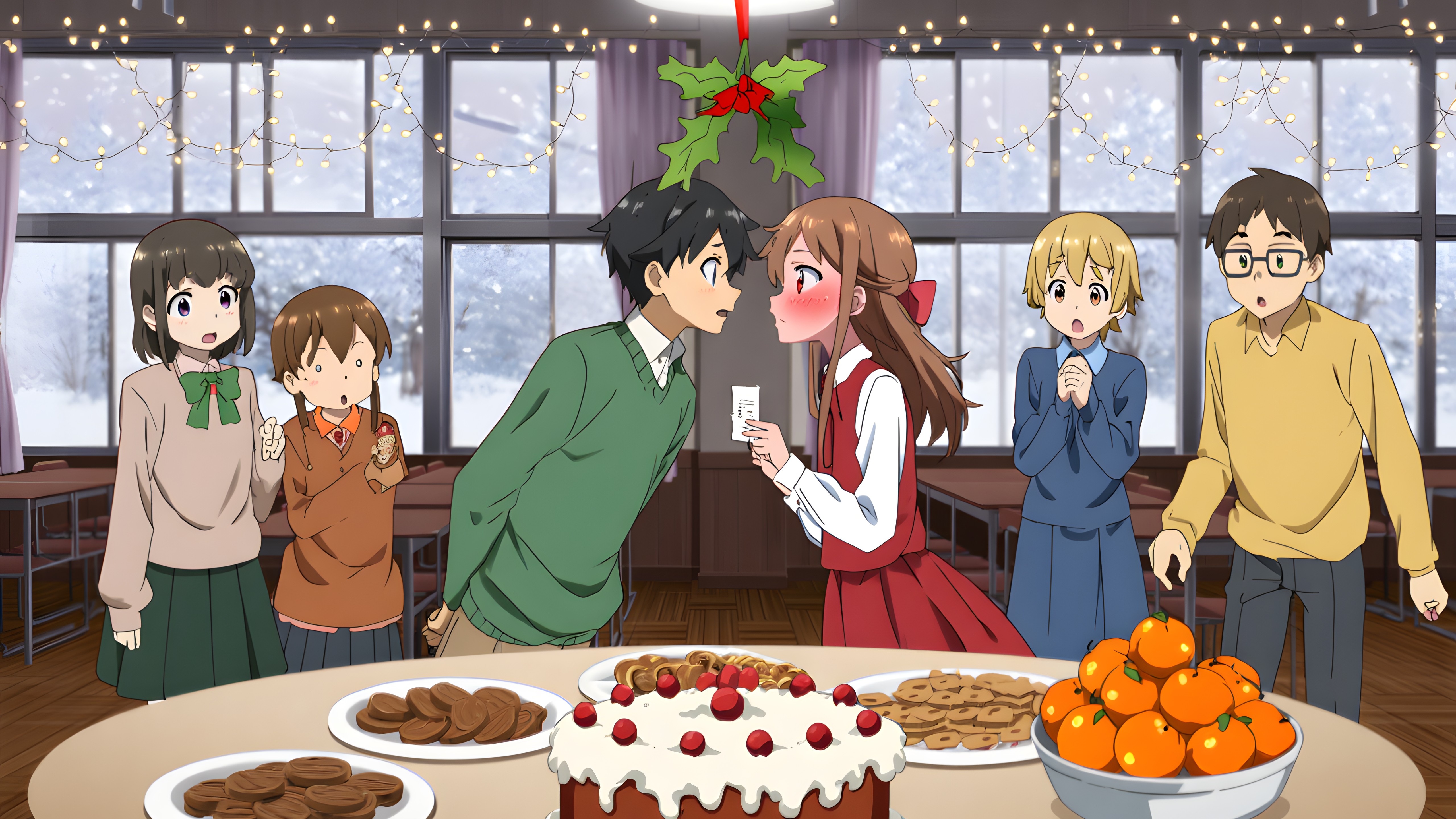 Anime Christmas Party - backiee