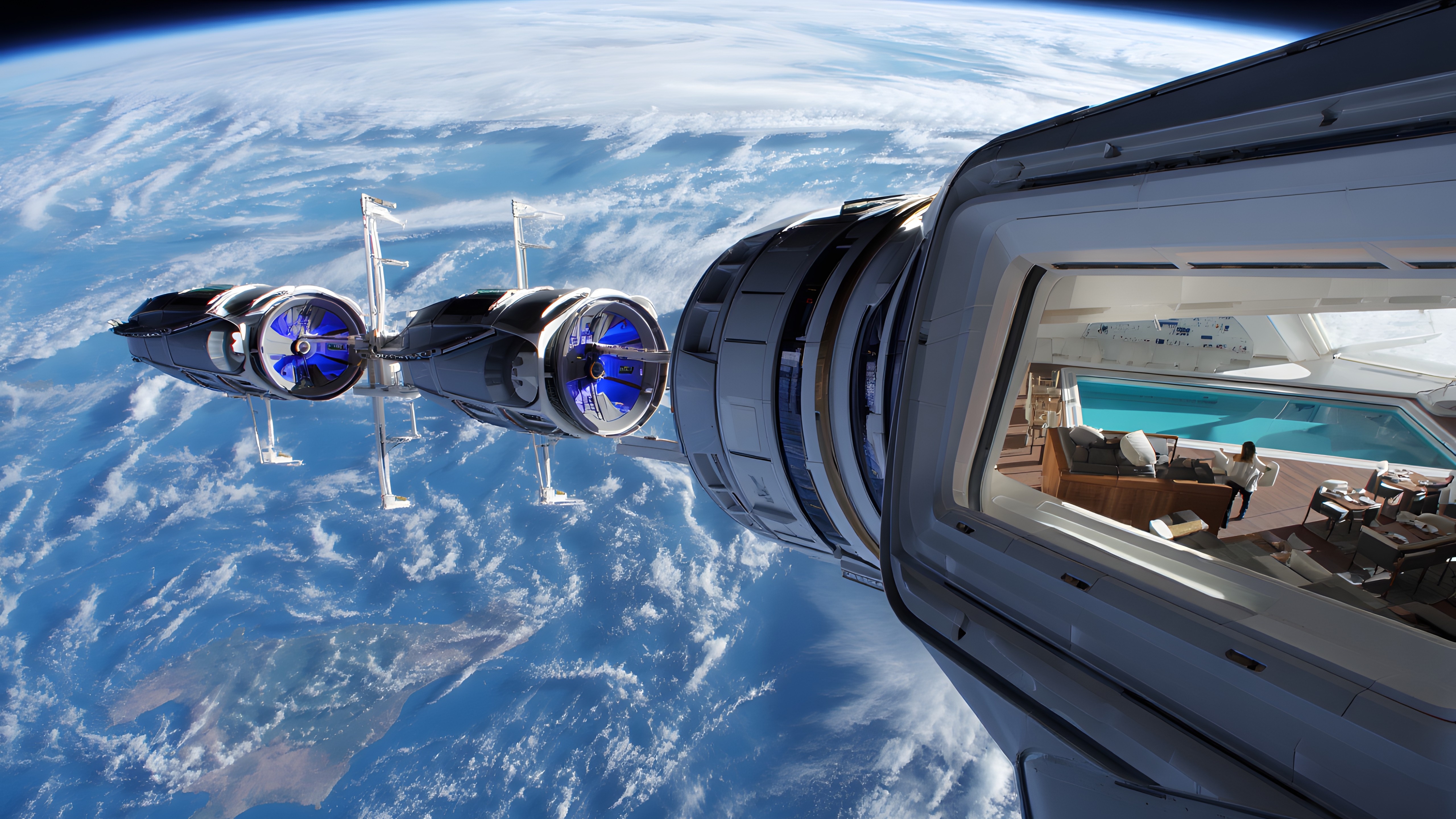 Space Hotel - backiee