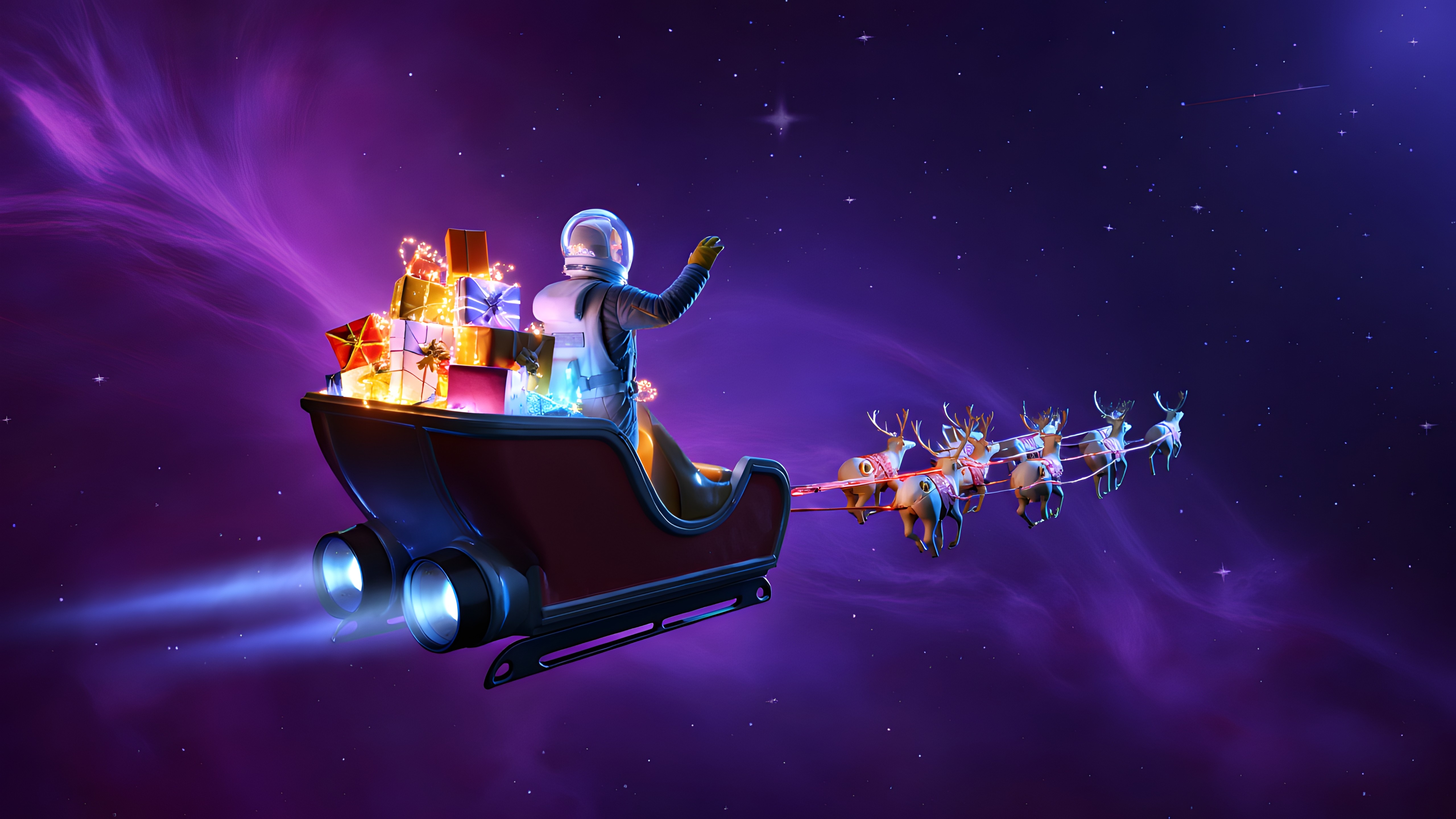 Astro Santa - backiee