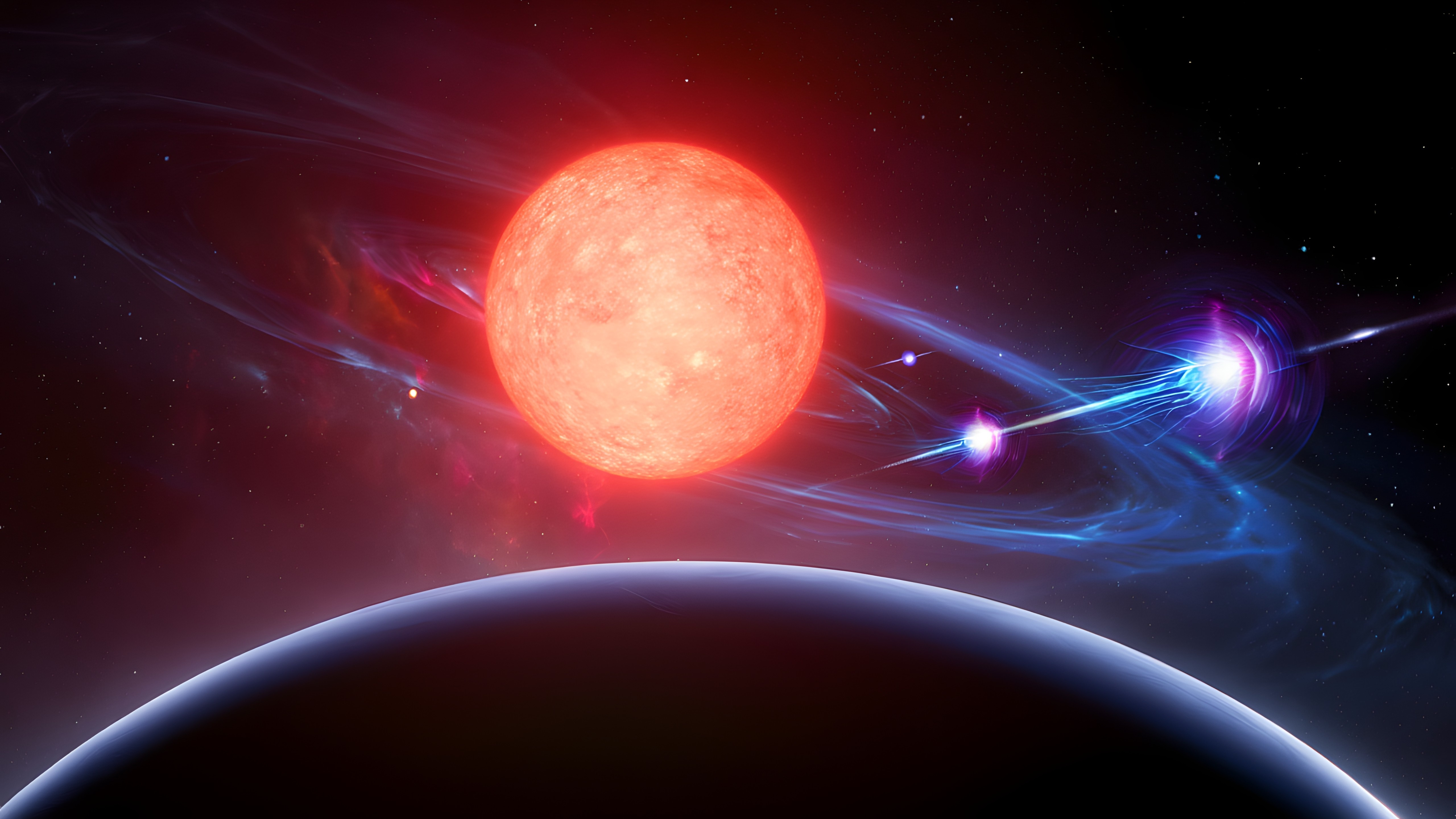 A Red Giant - backiee