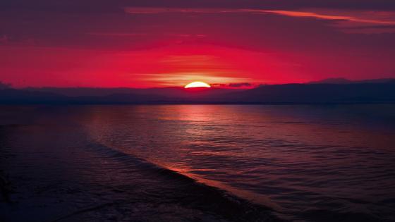 Red Sunset Wallpapers