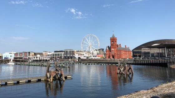 Cardiff Bay - backiee