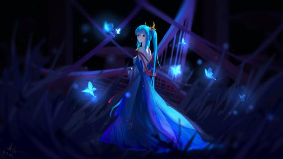 Blue wallpapers - backiee