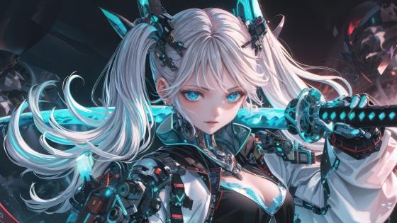 Samurai Girl Wallpapers Backiee