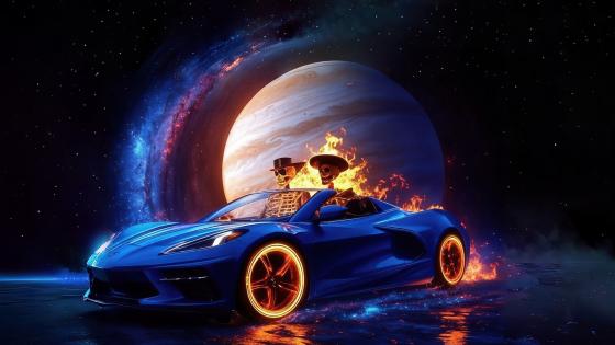 Burning wallpapers - backiee