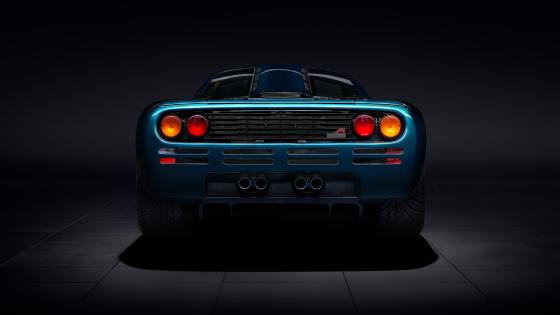 McLaren F1 Supercar Rear View in Stunning 5K - backiee