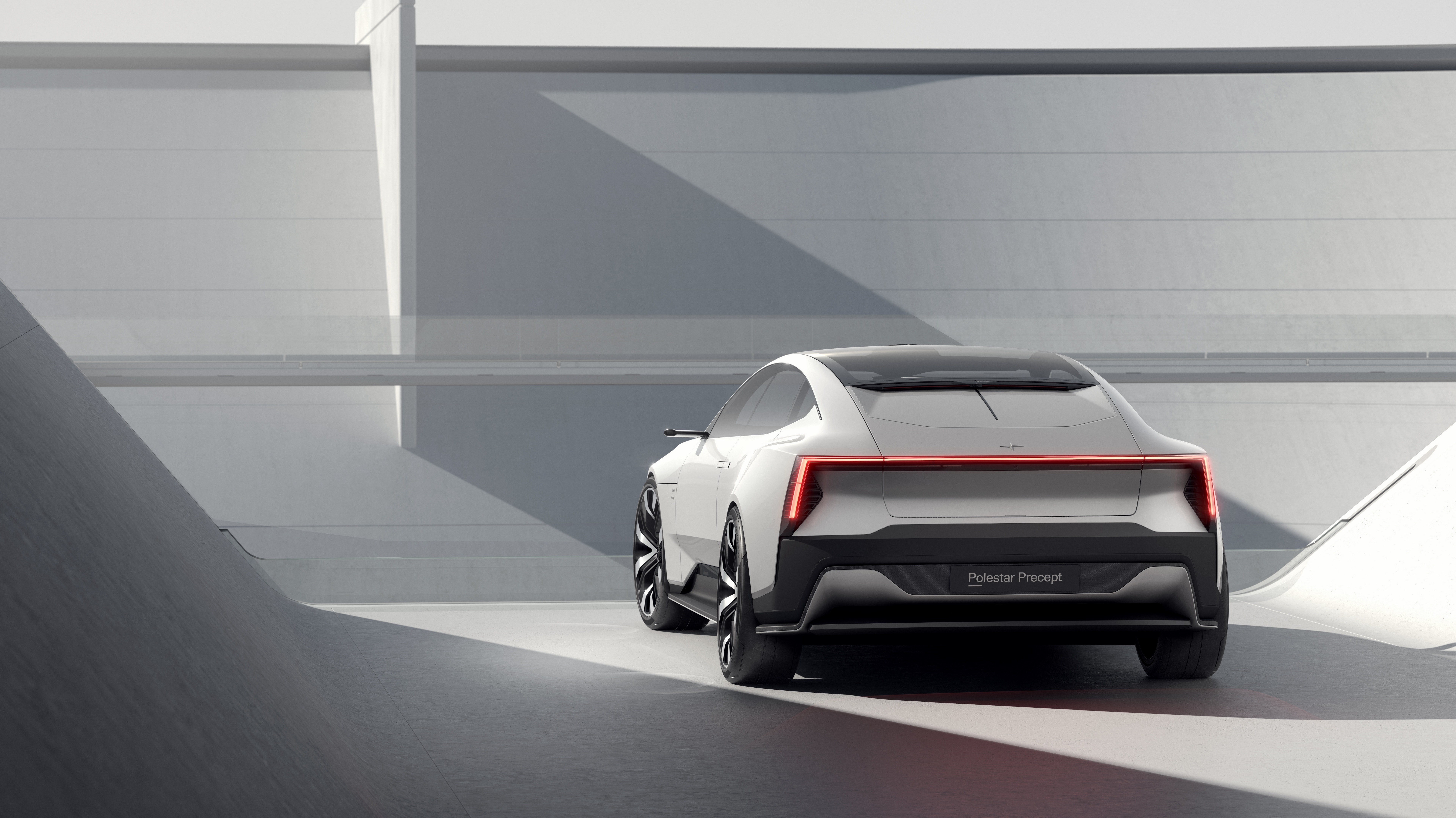 Polestar Precept's Sleek Design in 8K Glory - backiee