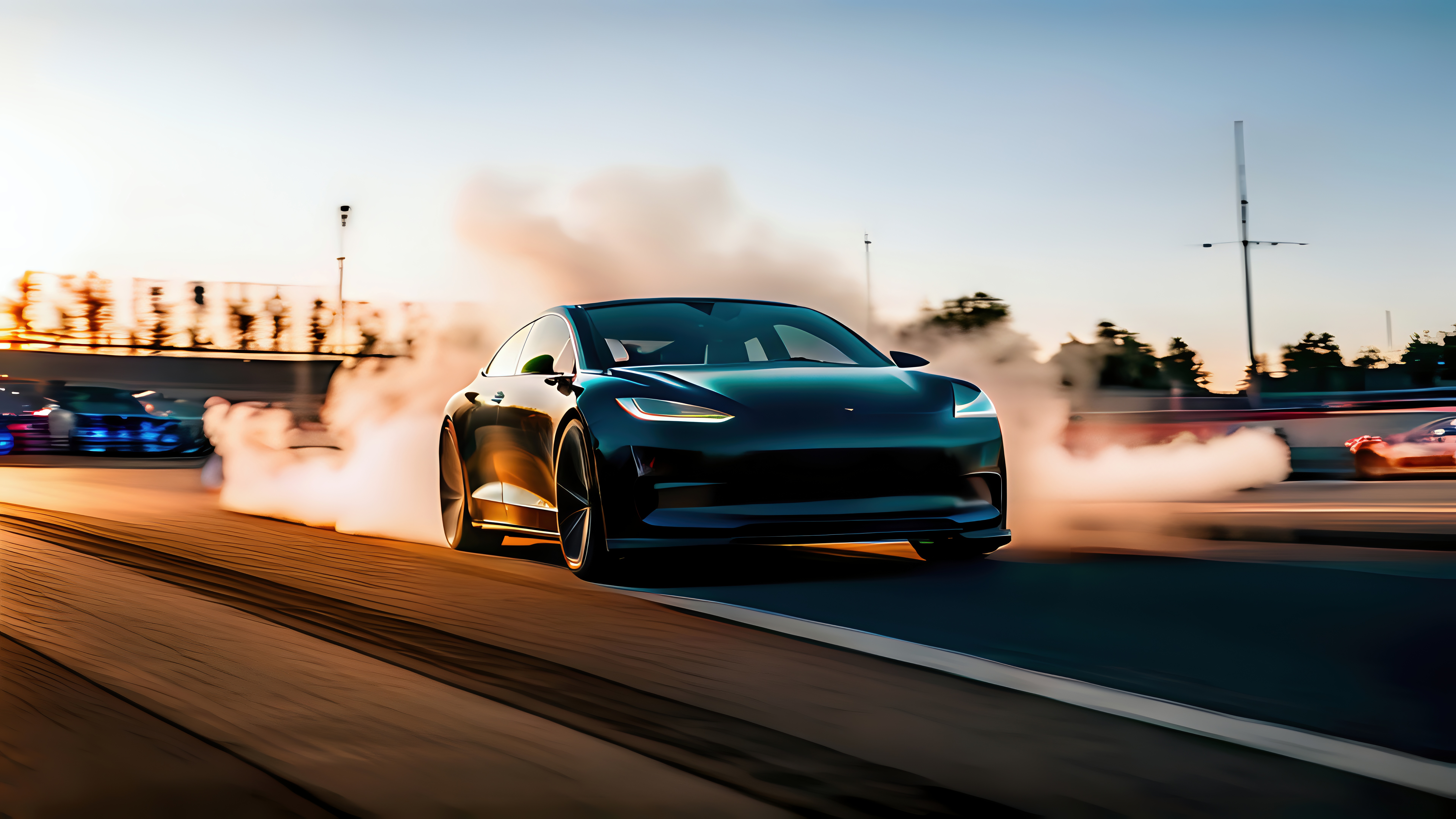 Tesla Plaid - backiee