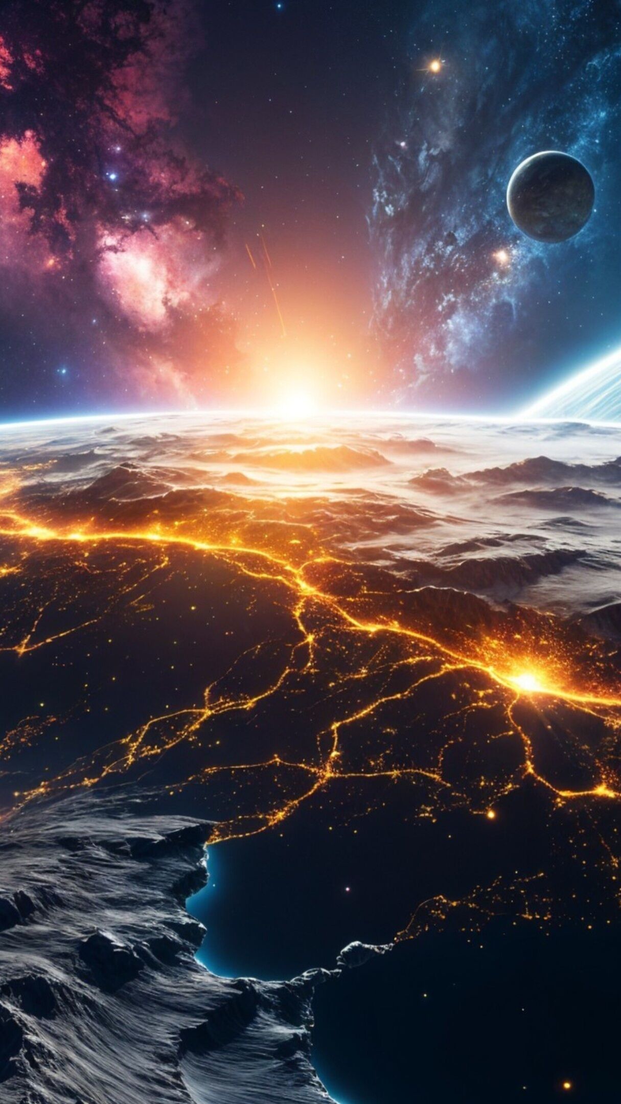 Stellar View of Earth from the Cosmos - backiee