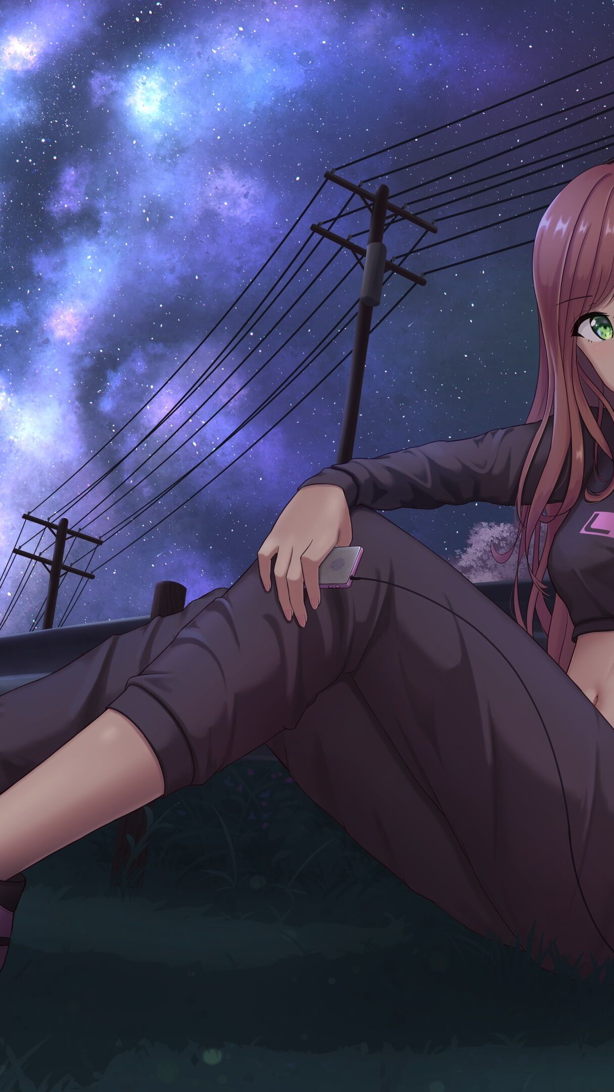 Lo-fi Vibes Under the Starlit Sky - backiee