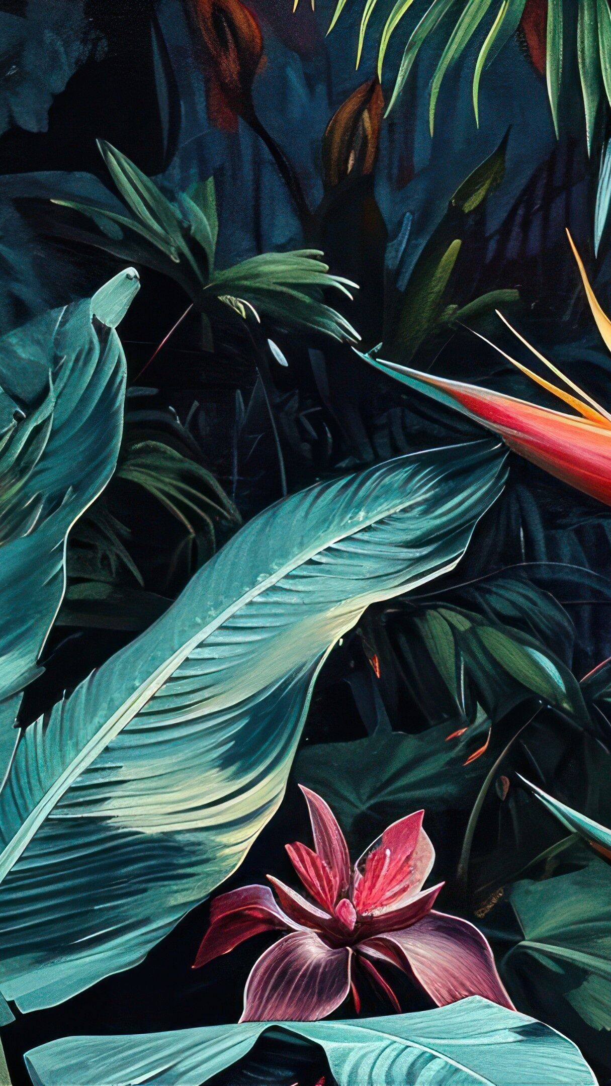 Tropical Paradise Blooming in 4K - backiee