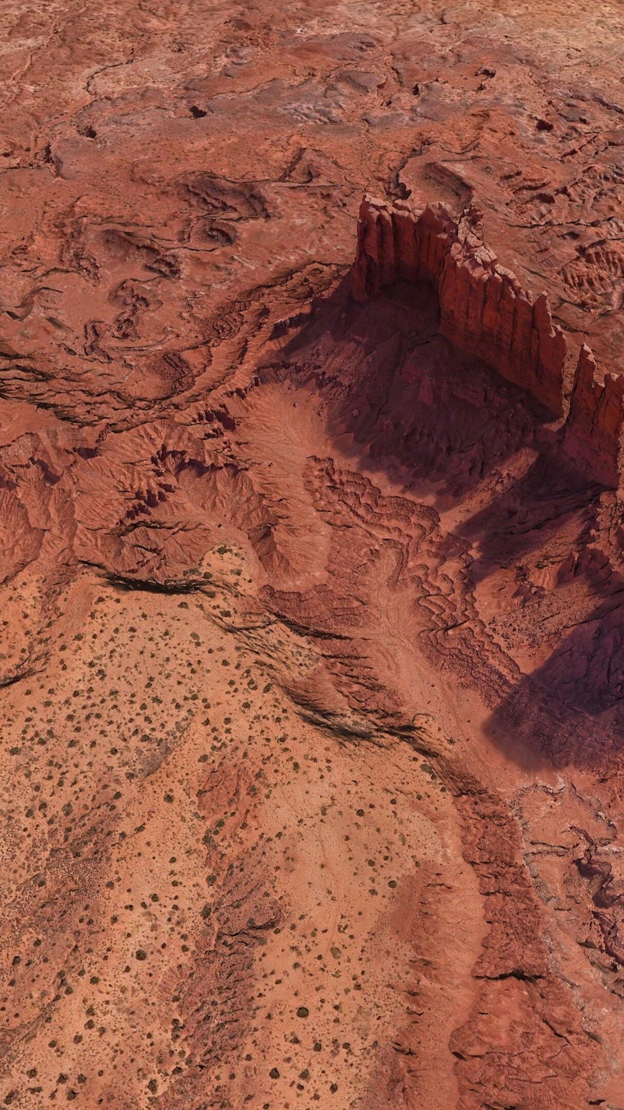 Majestic Aerial View of Monument Valley Deserts - backiee