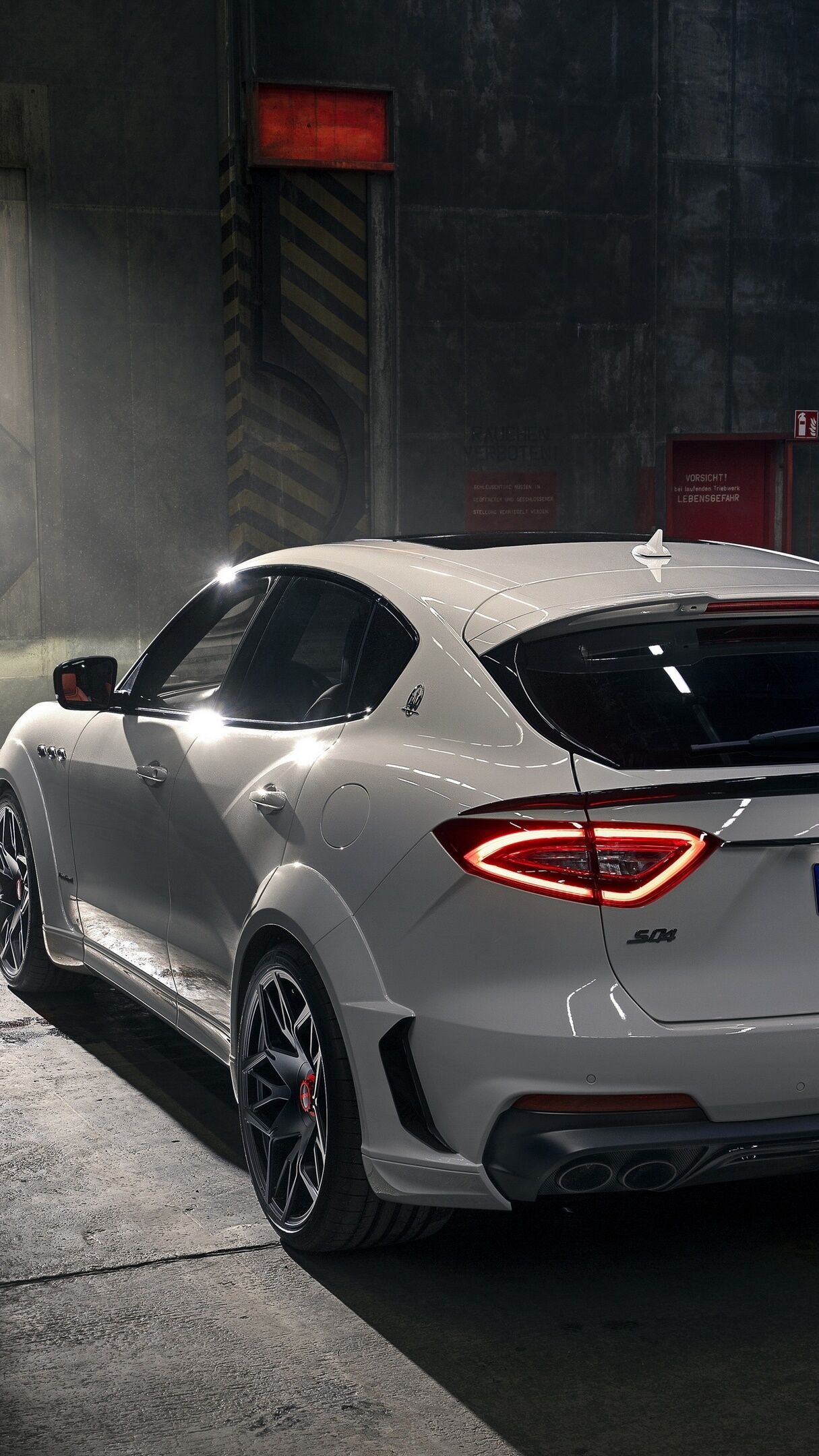 Maserati Levante in Pristine White Glory - backiee