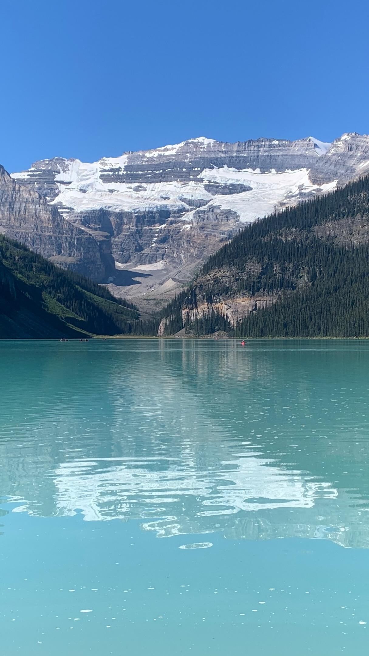 Lake Louise Tranquil Beauty in Alberta's Mountains - backiee