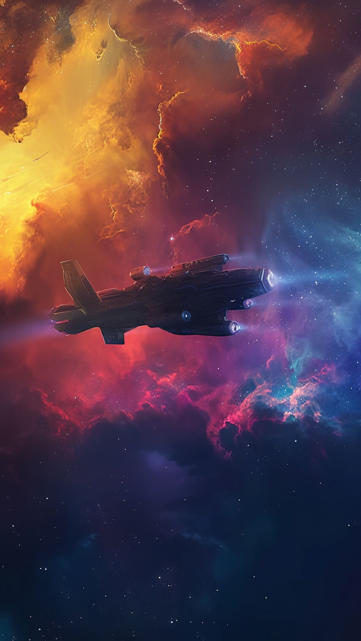 Space Odyssey Beyond the Stars - backiee