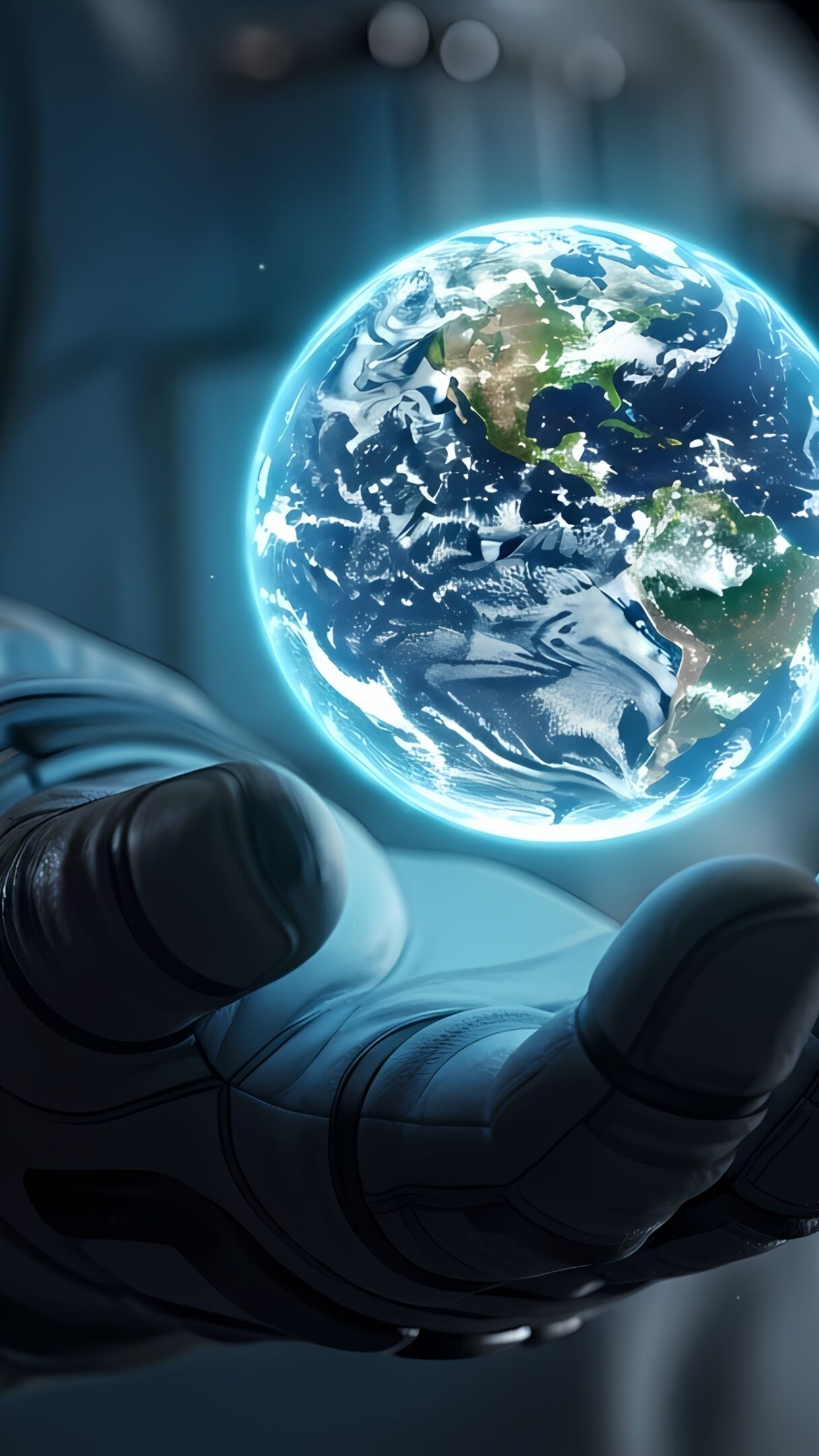 Holding the World in Space Dreams - backiee