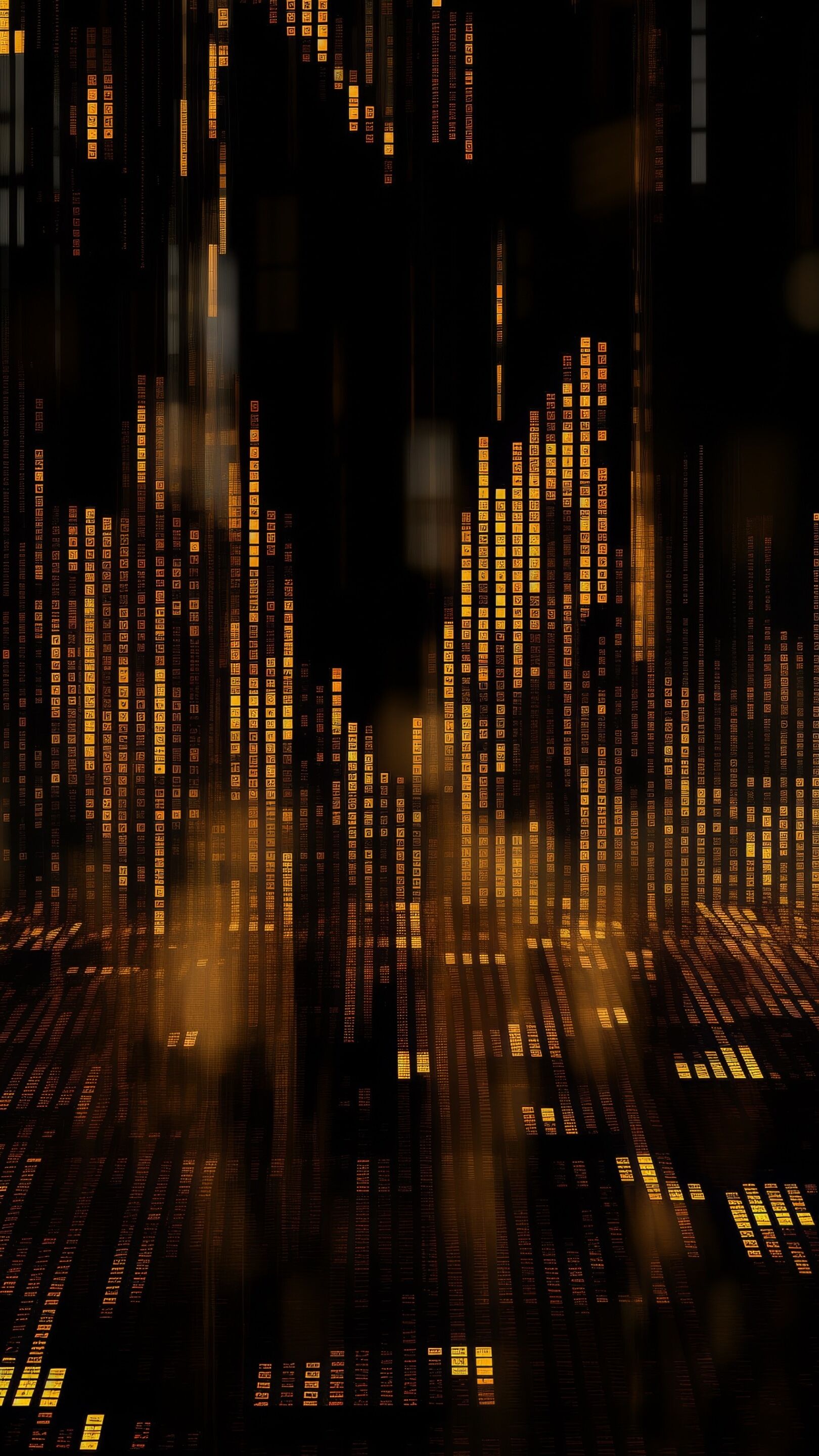 Golden Matrix Financial Symphony - backiee