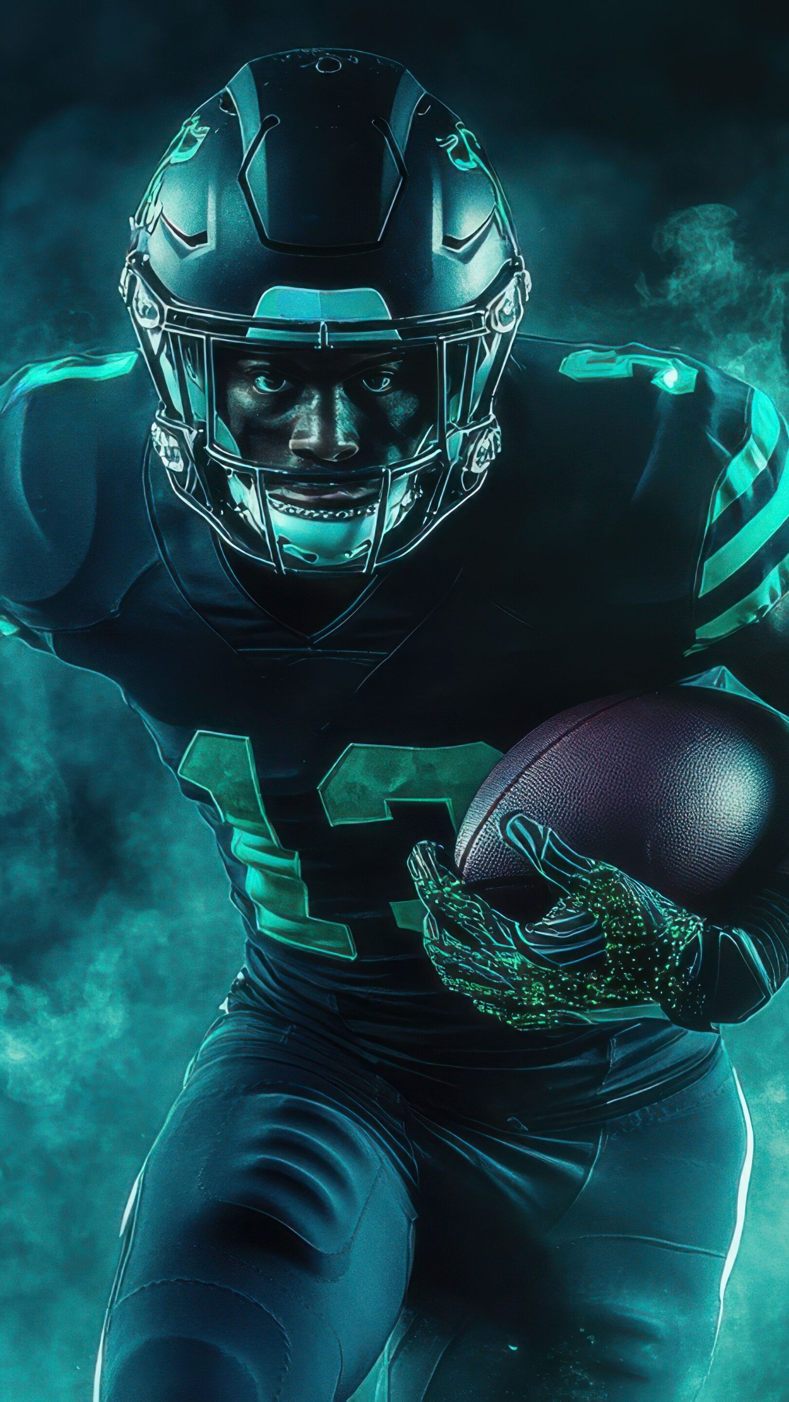 Neon Blitz: The Essence of Football Action - backiee