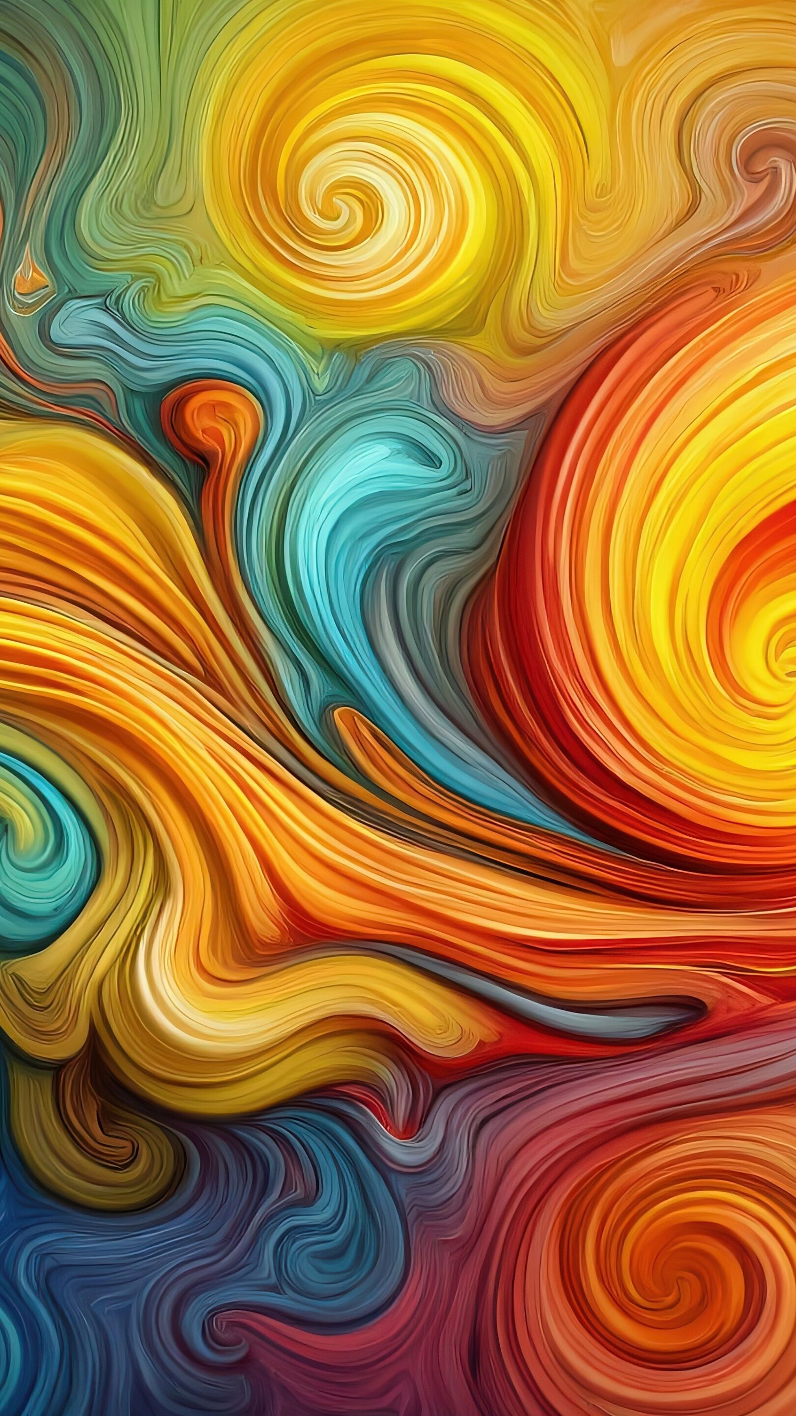 Colorful Storm - backiee