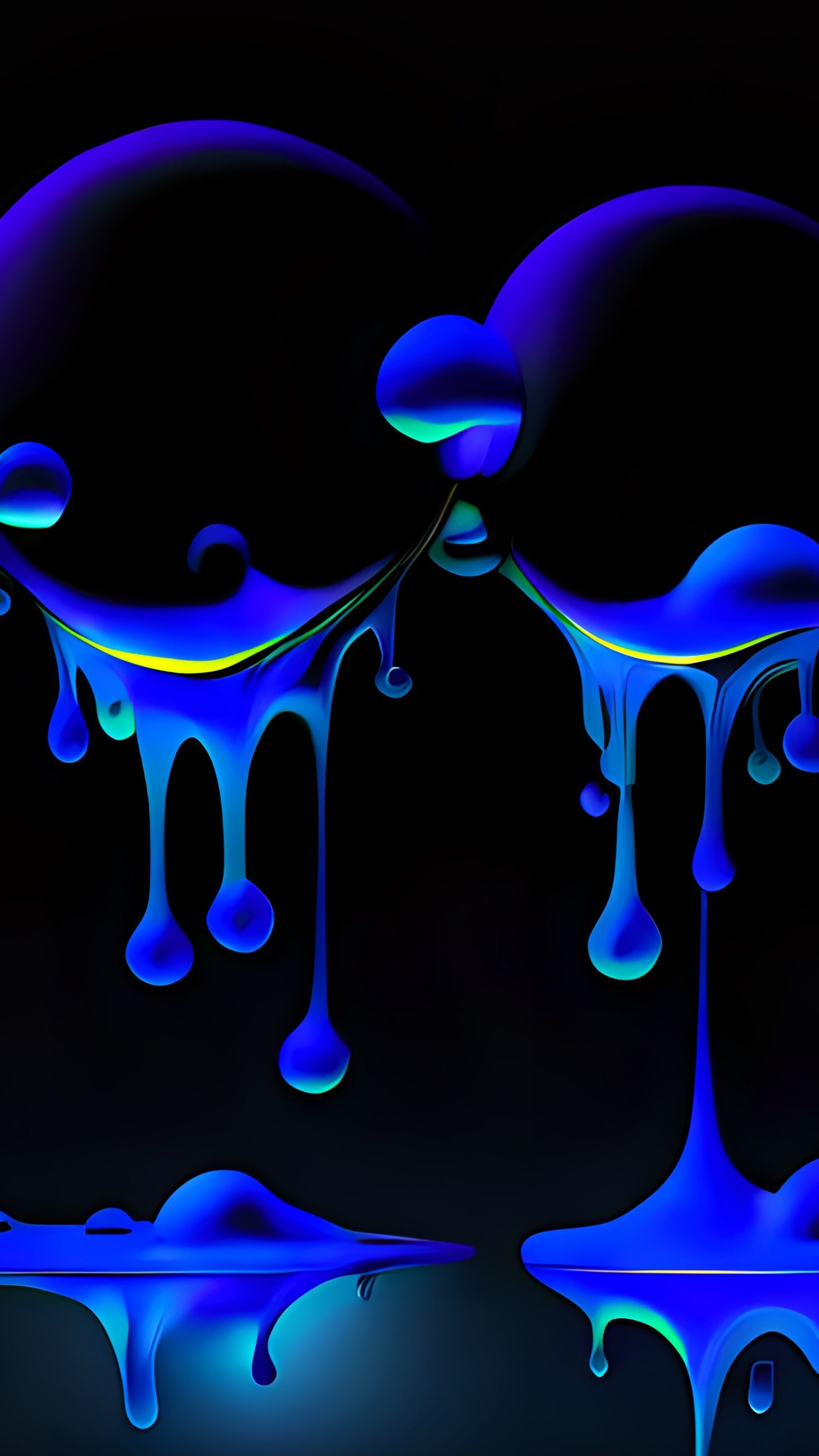 Great Blue Blobs - backiee