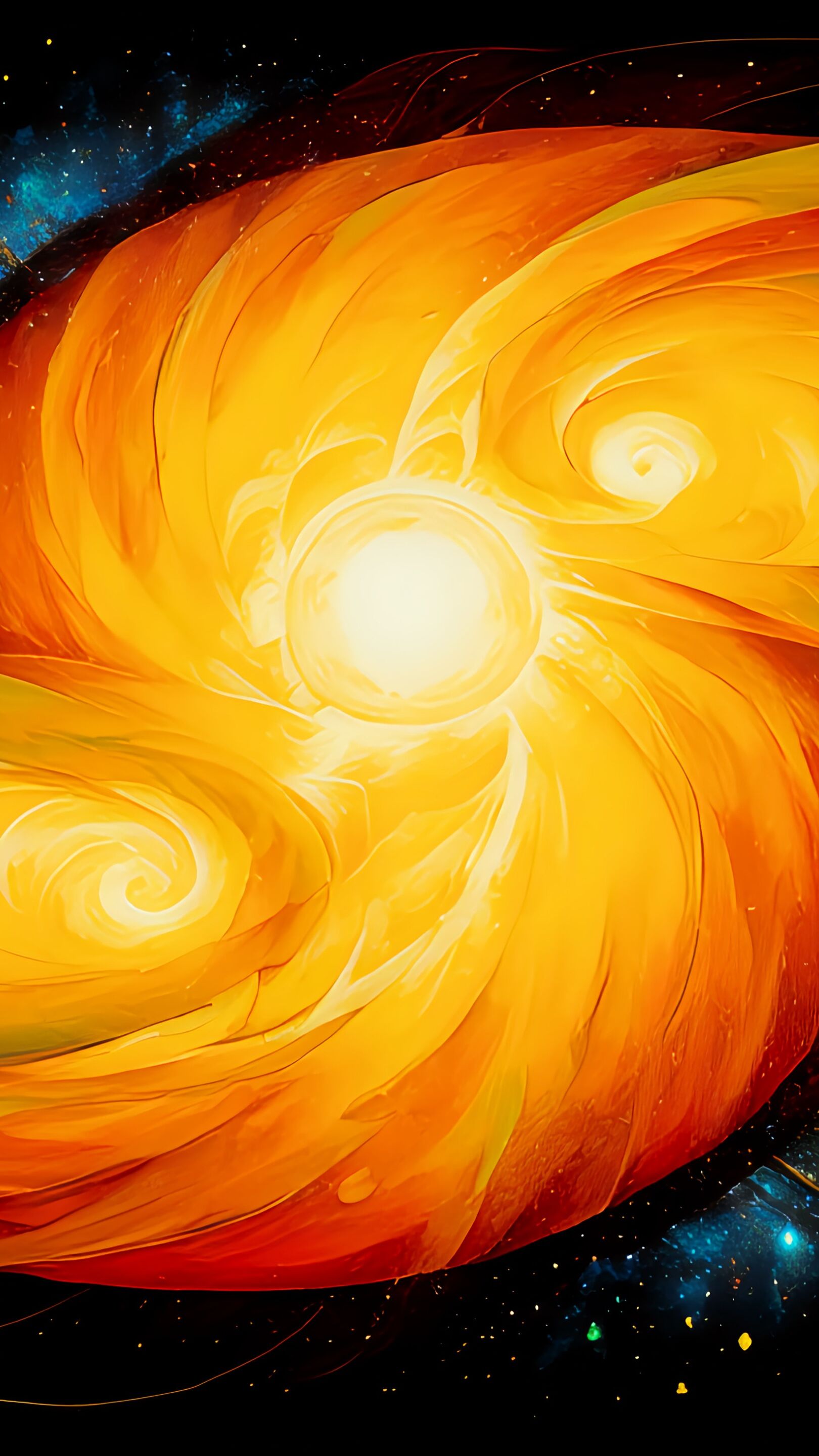 Cosmic Vortex Symphony - backiee