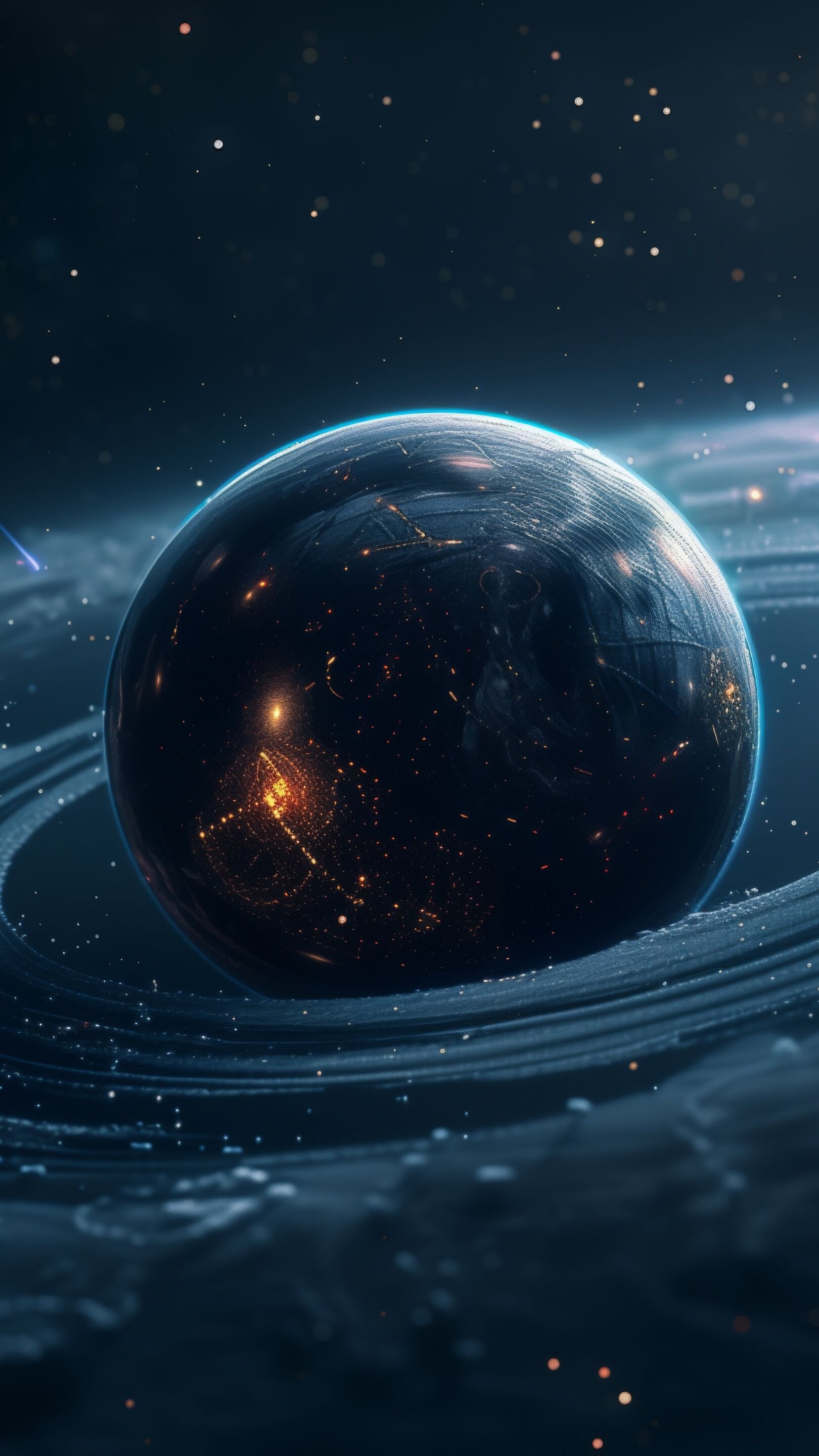 Galactic Illumination: A Cosmic Odyssey - backiee