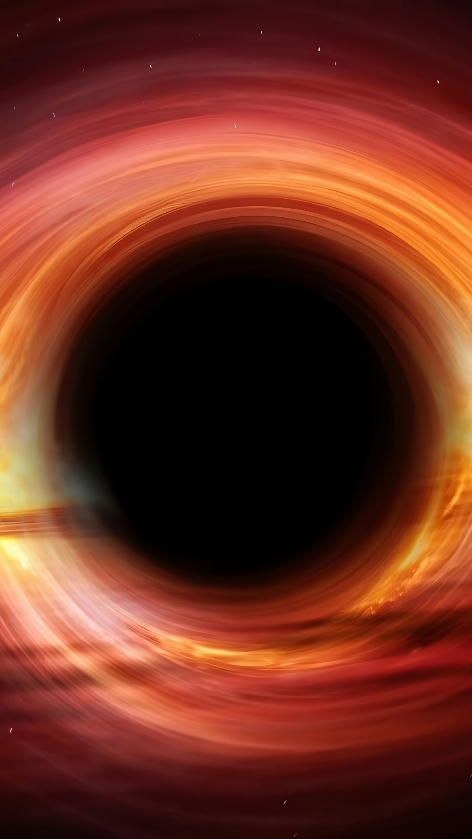 Black Hole Feeding On A Gas Cloud - backiee