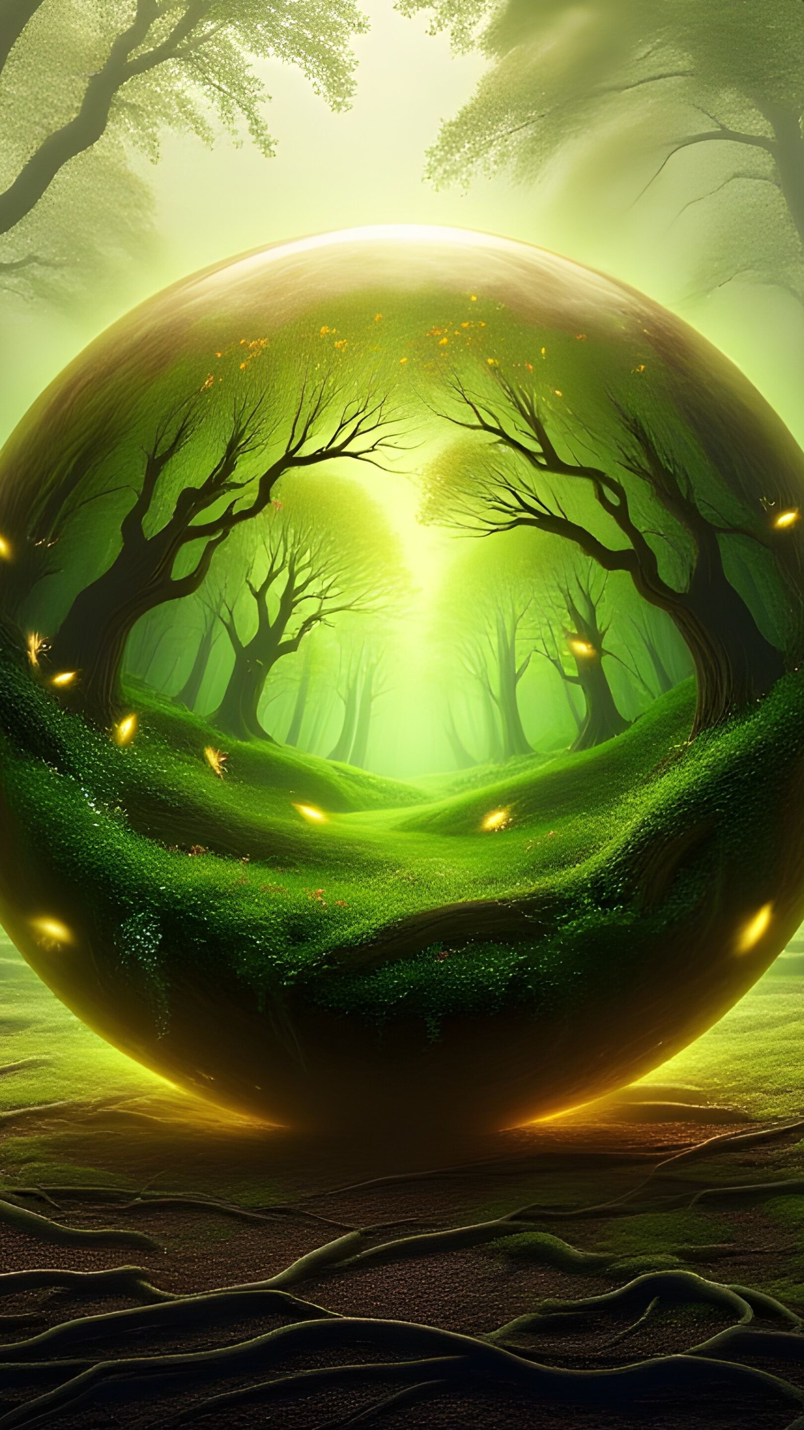 Forest Reflections - backiee