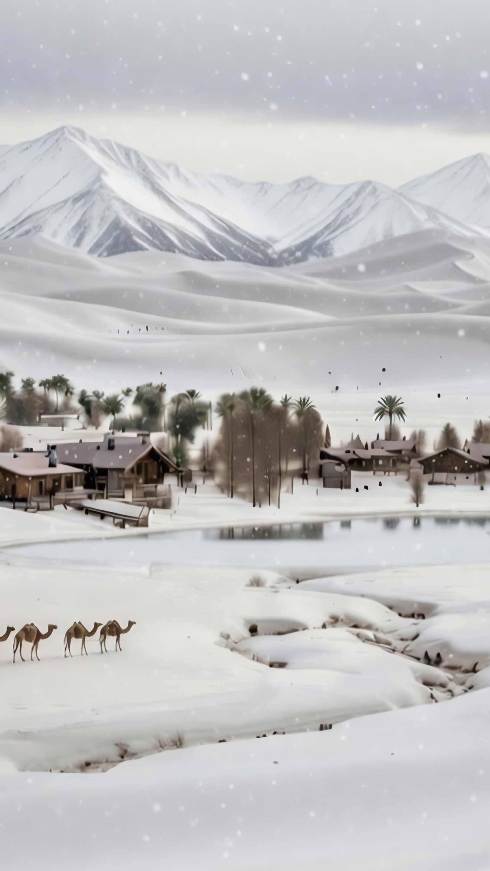 Snowy Desert - backiee