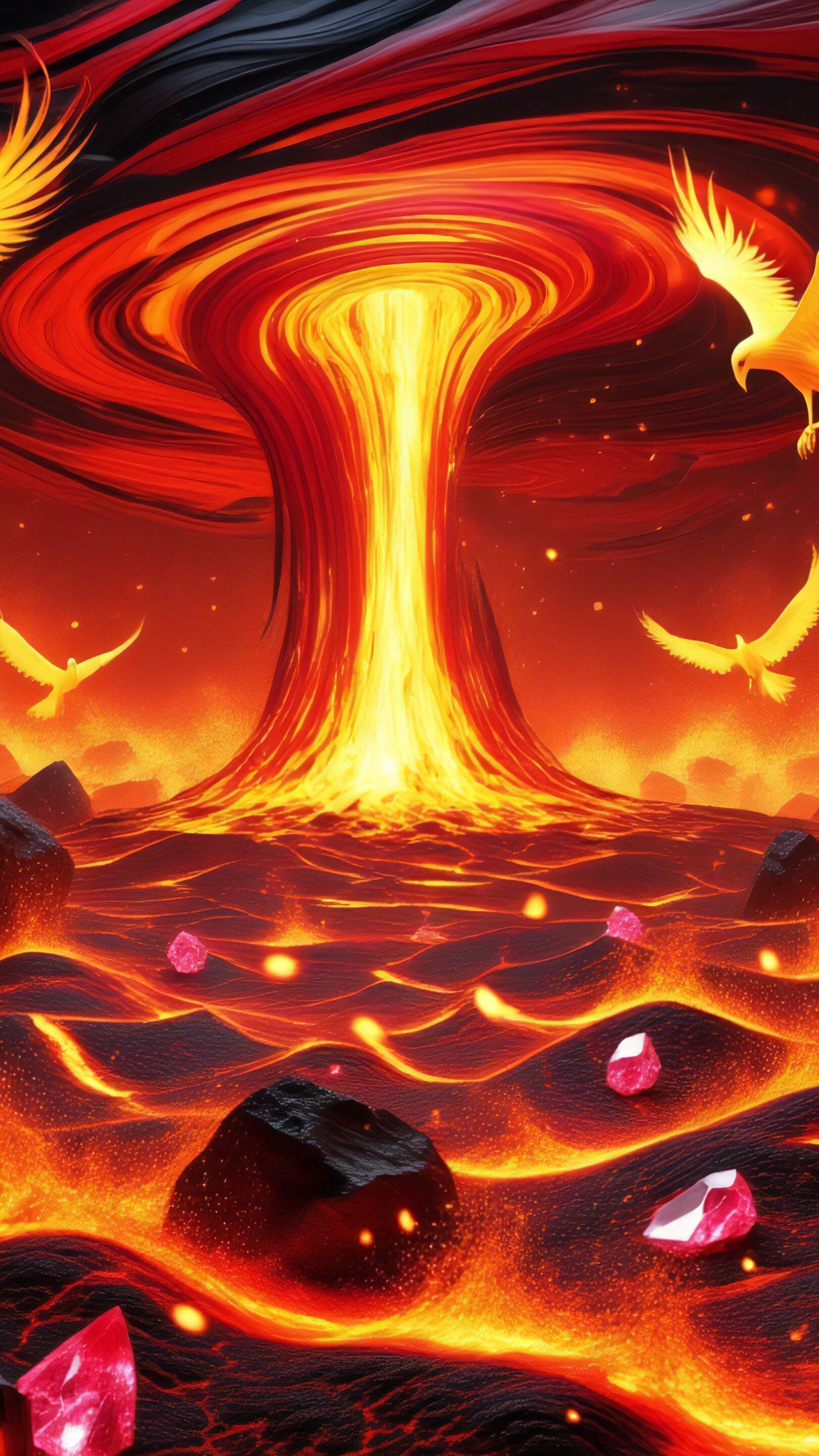 Volcanic Phoenix - backiee