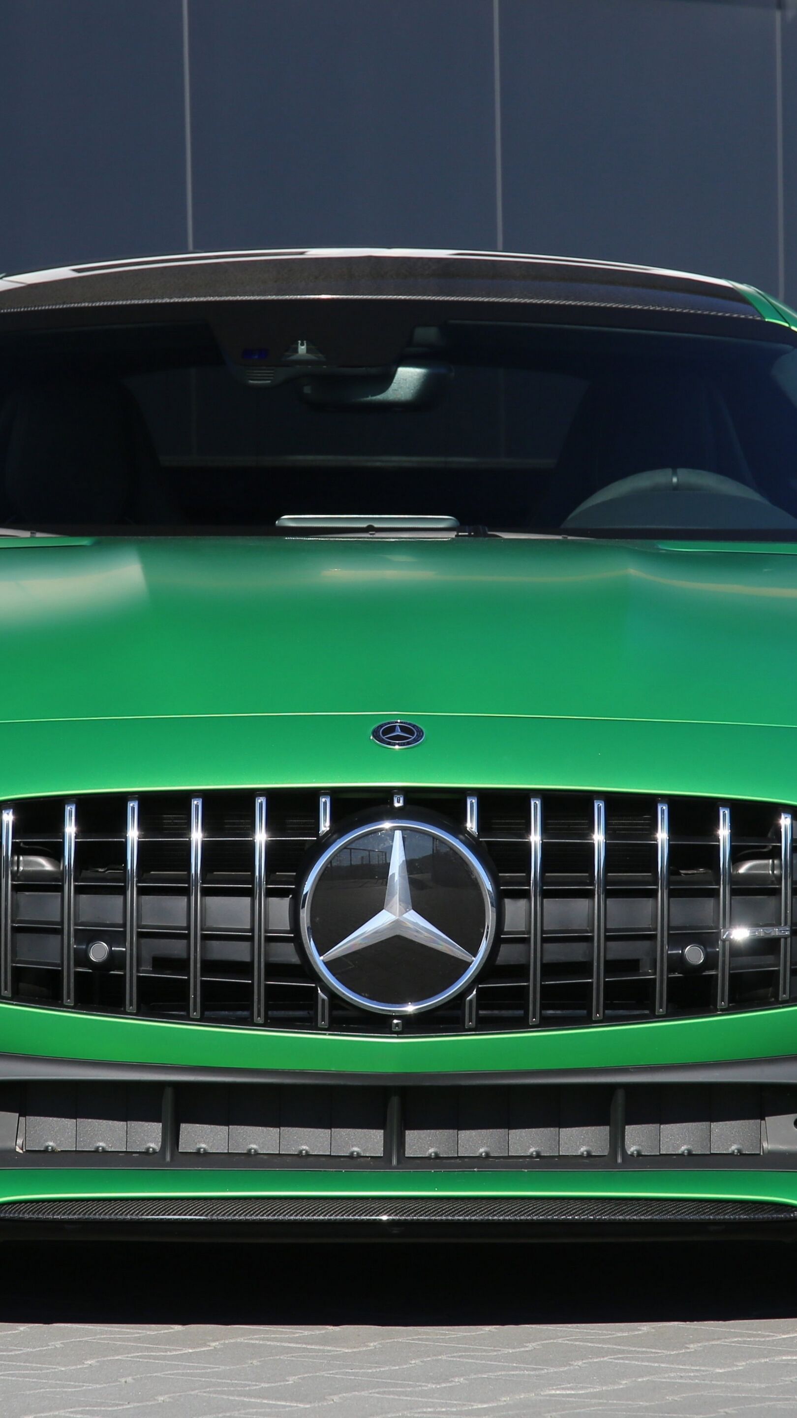 Emerald Mercedes AMG GT R Front View 5K Performance Wallpaper - backiee