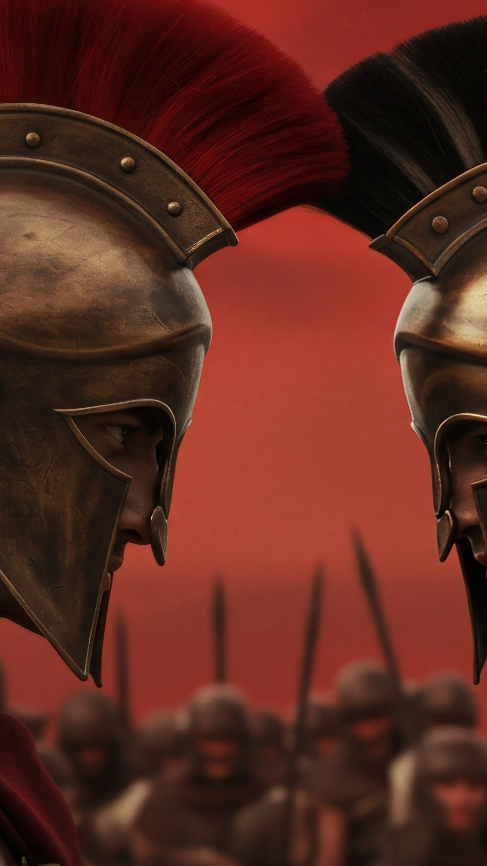 Clash of Empires at Thermopylae Spartan Resolve in Crimson Skies - backiee