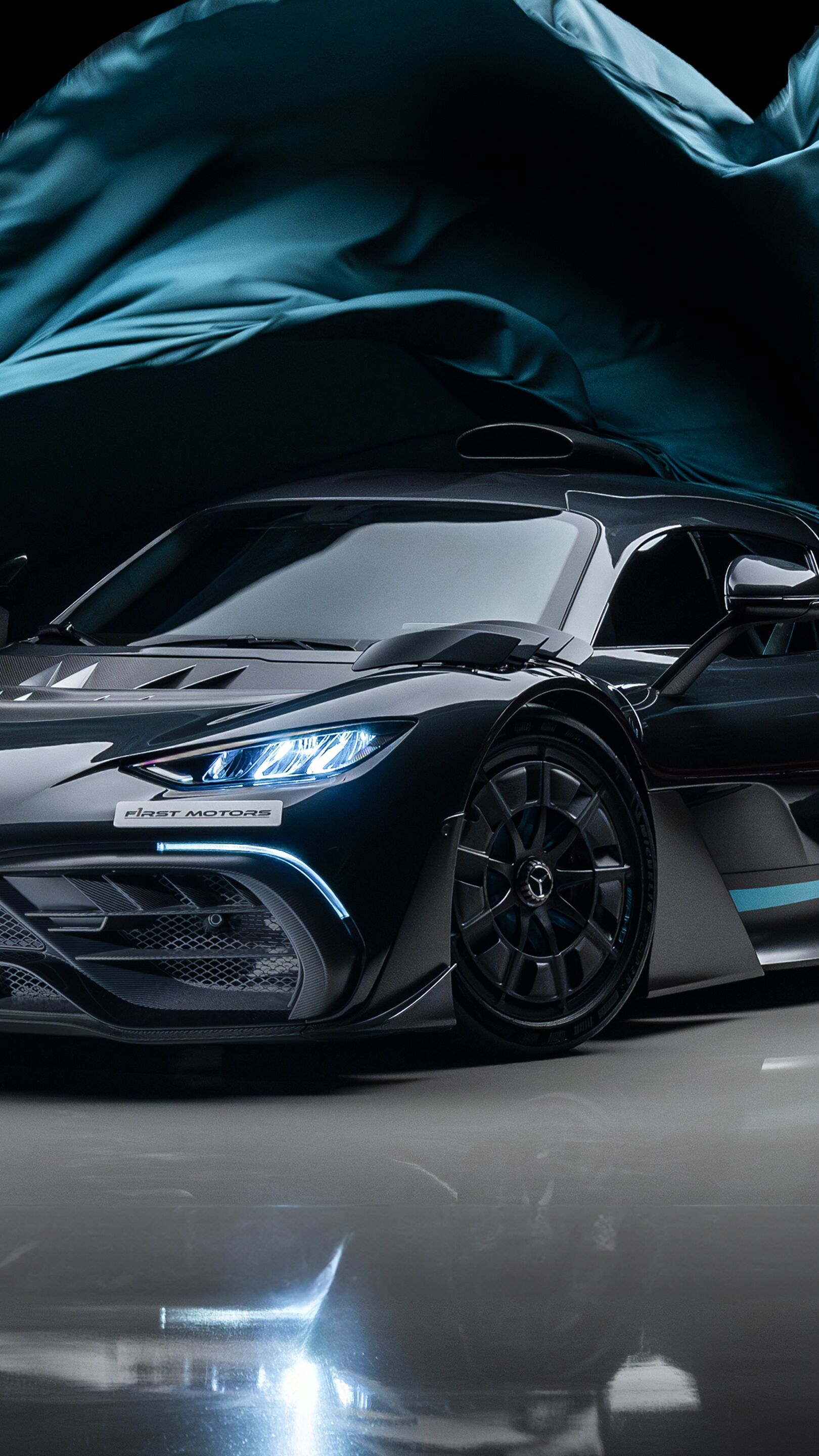 Mercedes AMG Project One Revealed in Dramatic Studio Shadows - backiee