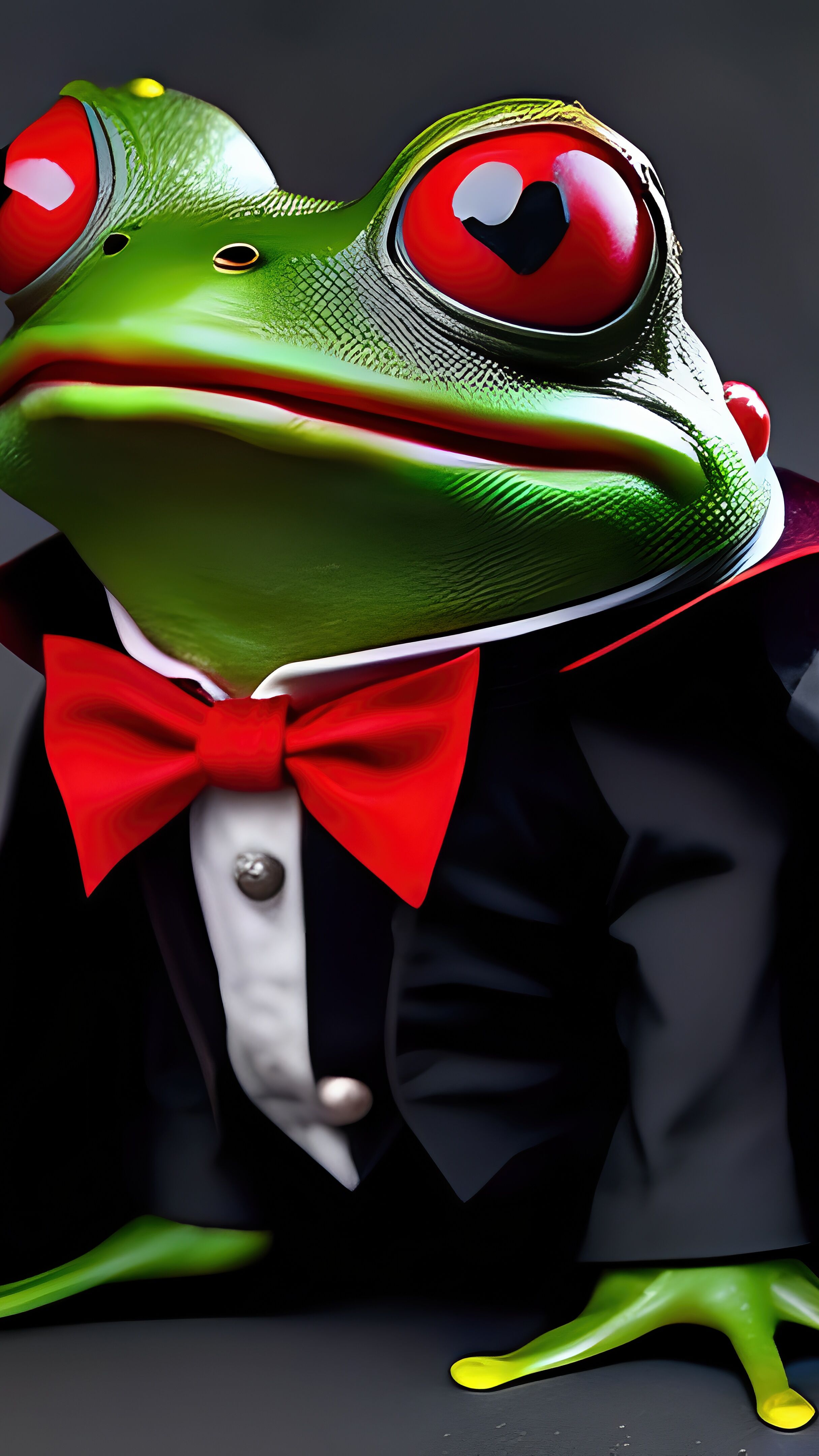 Vampire Frog - backiee